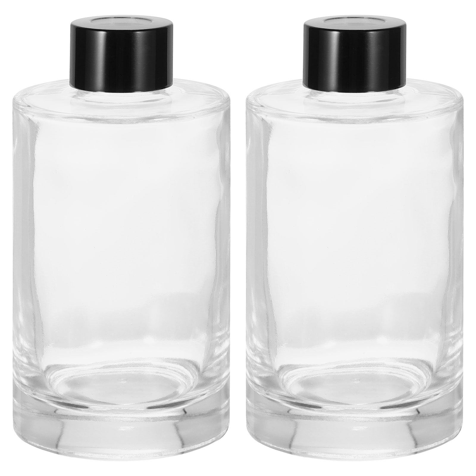 Uxcell Clear Black Empty Glass Diffuser Bottle Fragrance Accessories ...