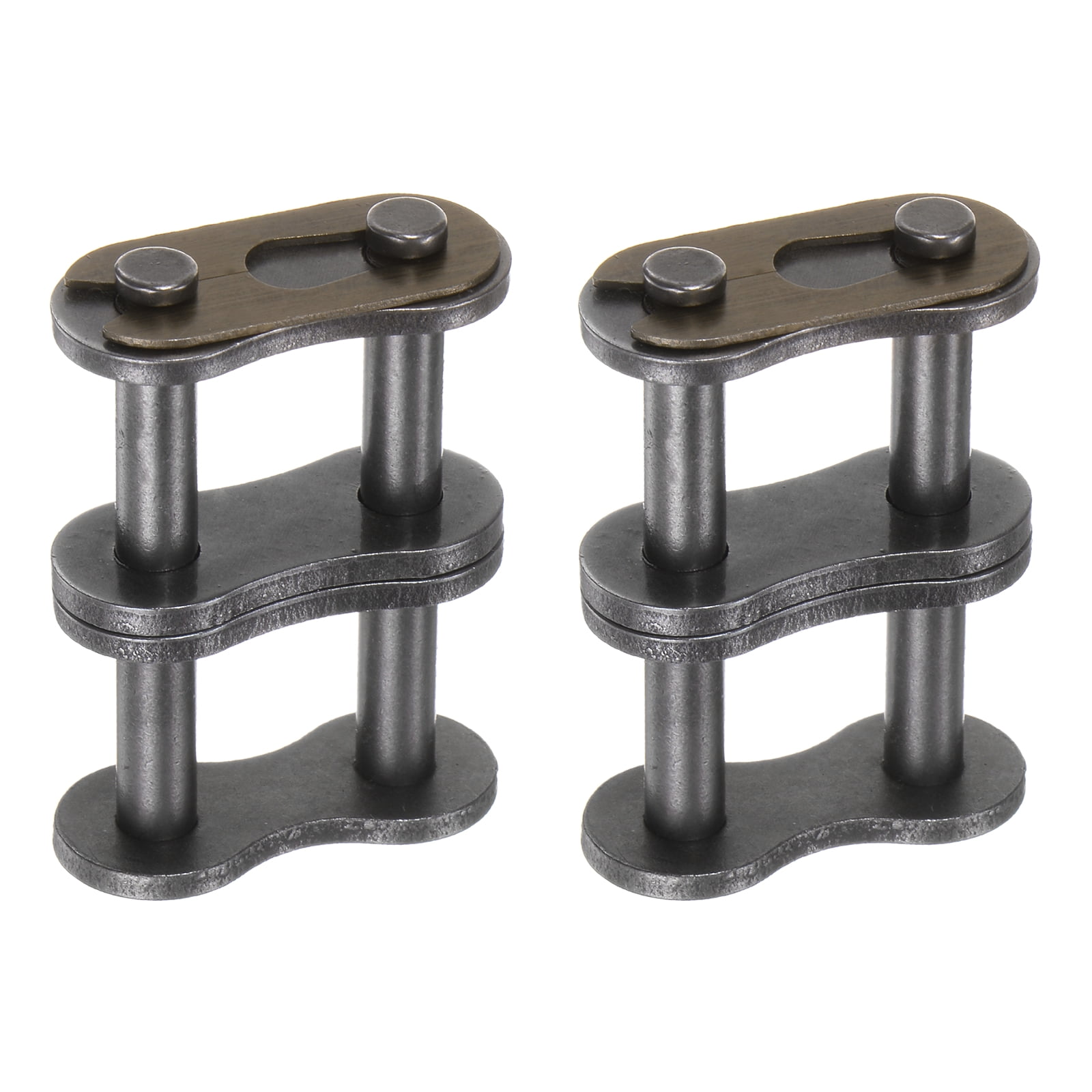 Uxcell 2Pcs #60-2/12A-2 Double Roller Chain Connecting Links 19.05mm ...