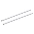 Uxcell 2Pcs 6063 Square Aluminum Tube, 12mm x 12mm x 1mm Wall Thickness ...