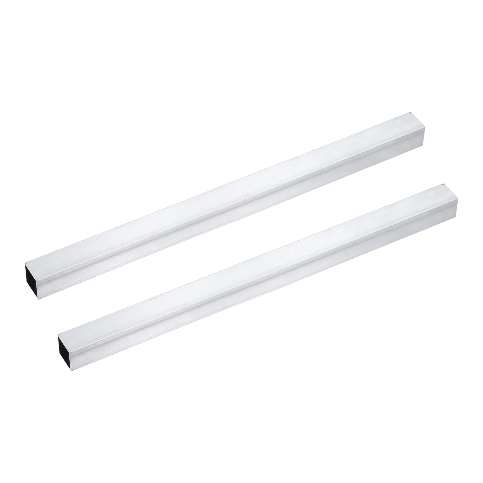 Uxcell 2Pcs 6063 Square Aluminum Tube, 18mm x 18mm x 1mm Wall Thickness ...