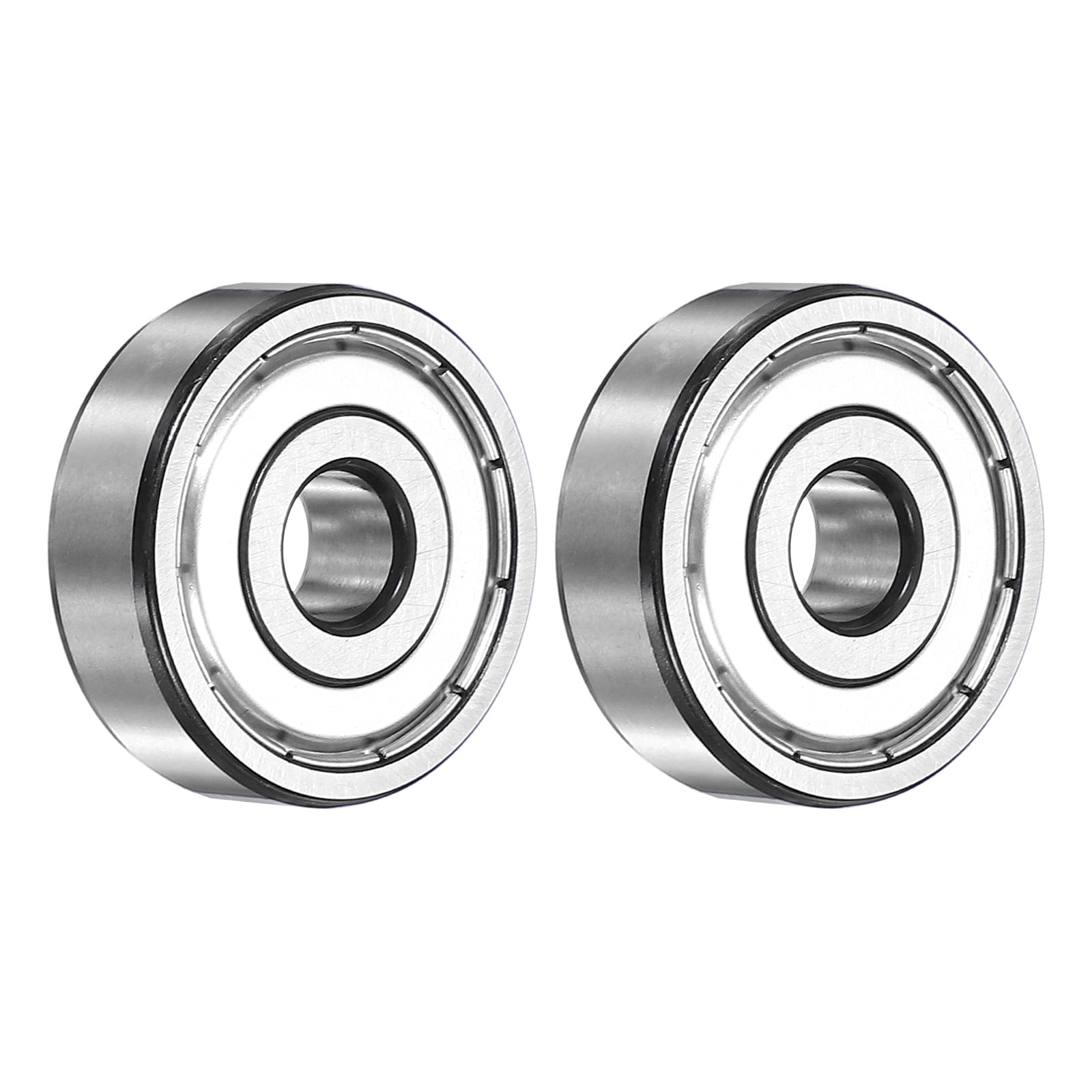 Uxcell 2Pcs 6300ZZ Deep Groove Ball Bearings, 10x35x11 mm High Speed ...