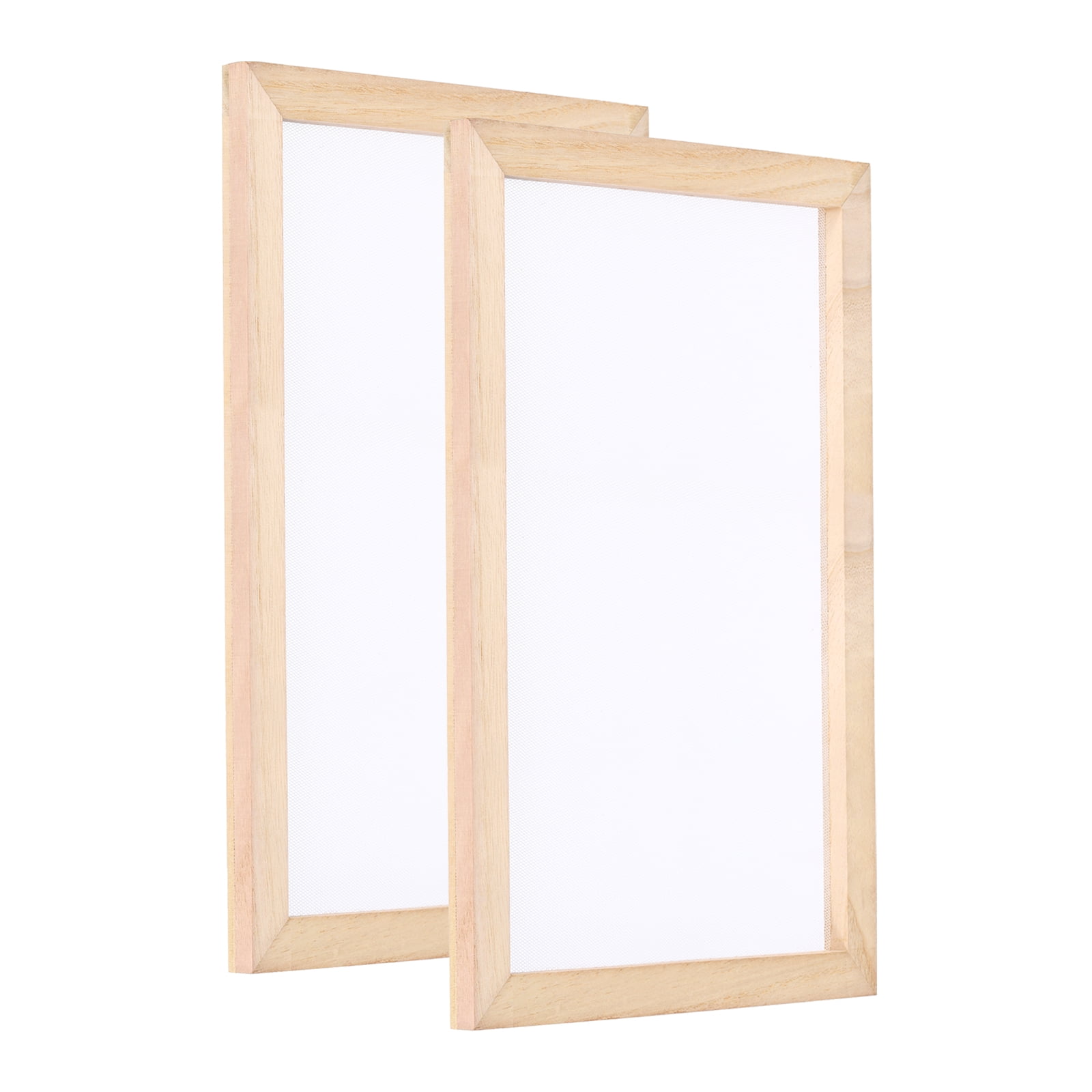 Uxcell 2Pcs A4 Sizes 11.8 x 8.3 Inch Single Wooden Paper Making Screen ...