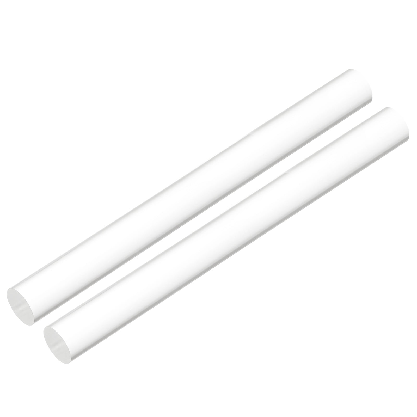 Uxcell 2Pcs Acrylic Clay Roller, 9 Inch Clay Rolling Pin Polymer Tools ...