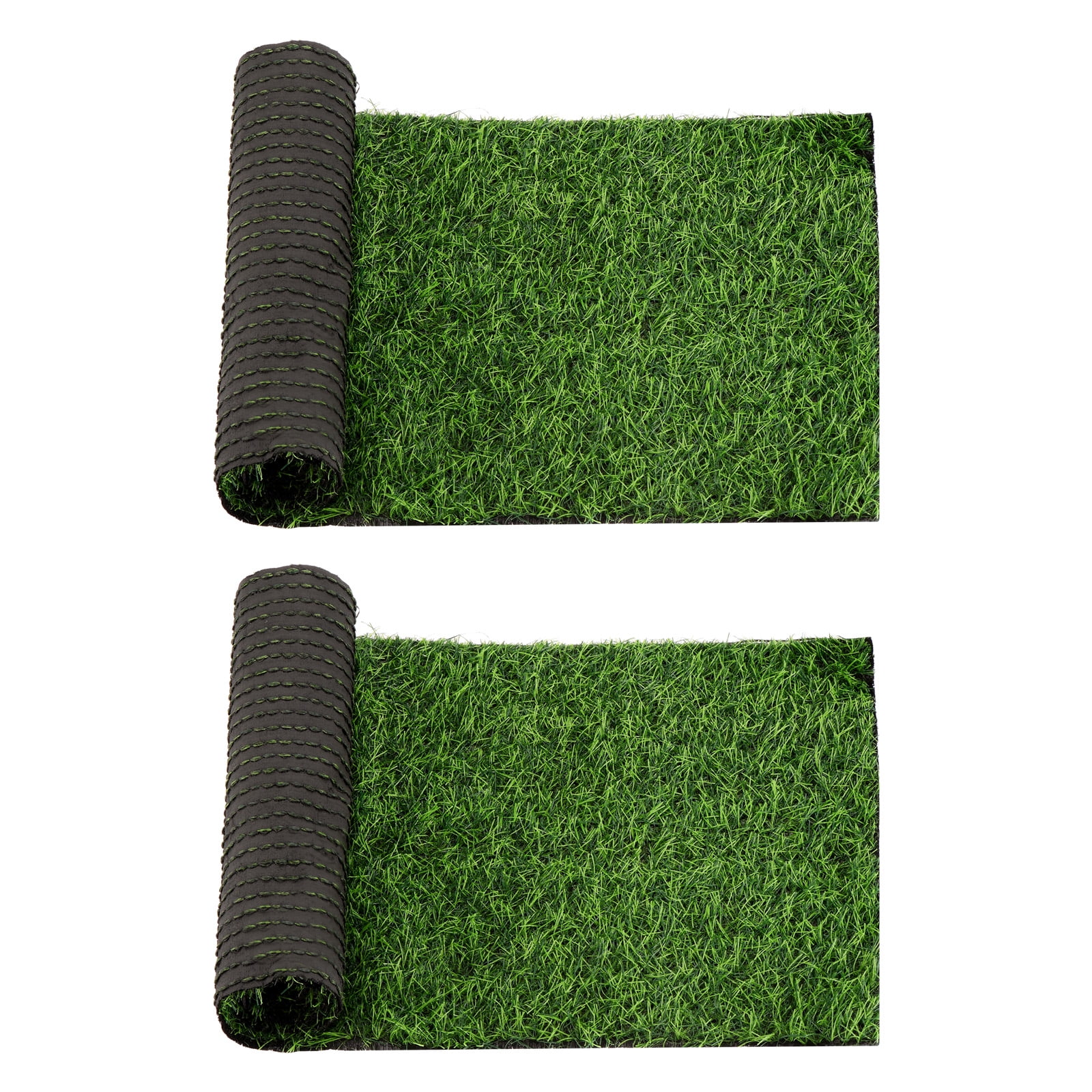 Uxcell 2Pcs Artificial Grass Table Runner 14 x 48 inch Fake Grass Tuft ...