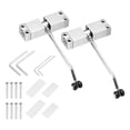 Uxcell 2Pcs Automatic Spring Door Closers, 304 Stainless Steel Surface ...