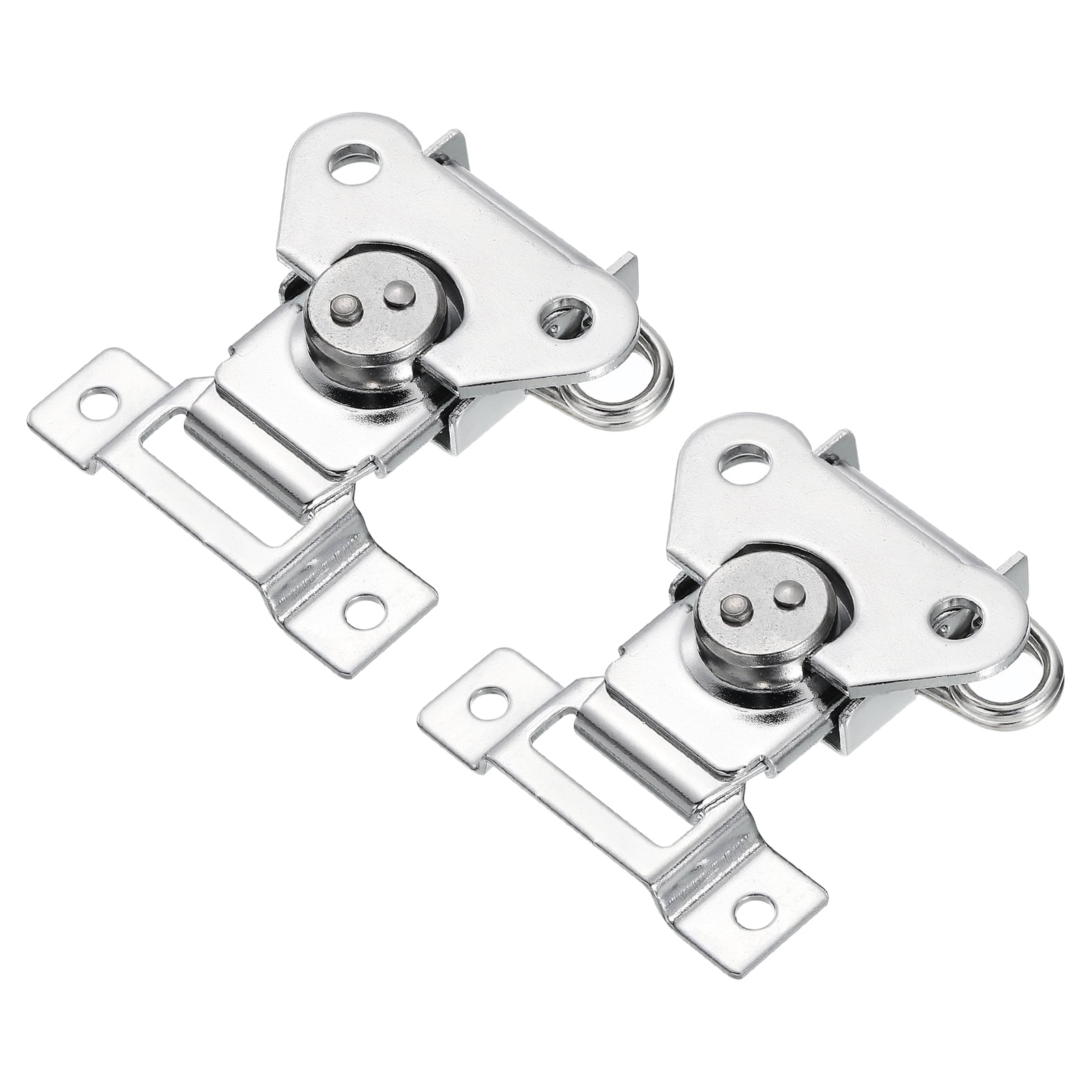 Uxcell 2Pcs Butterfly Twist Latch, 2.8 Inch Alloy Spring Loaded Twist ...
