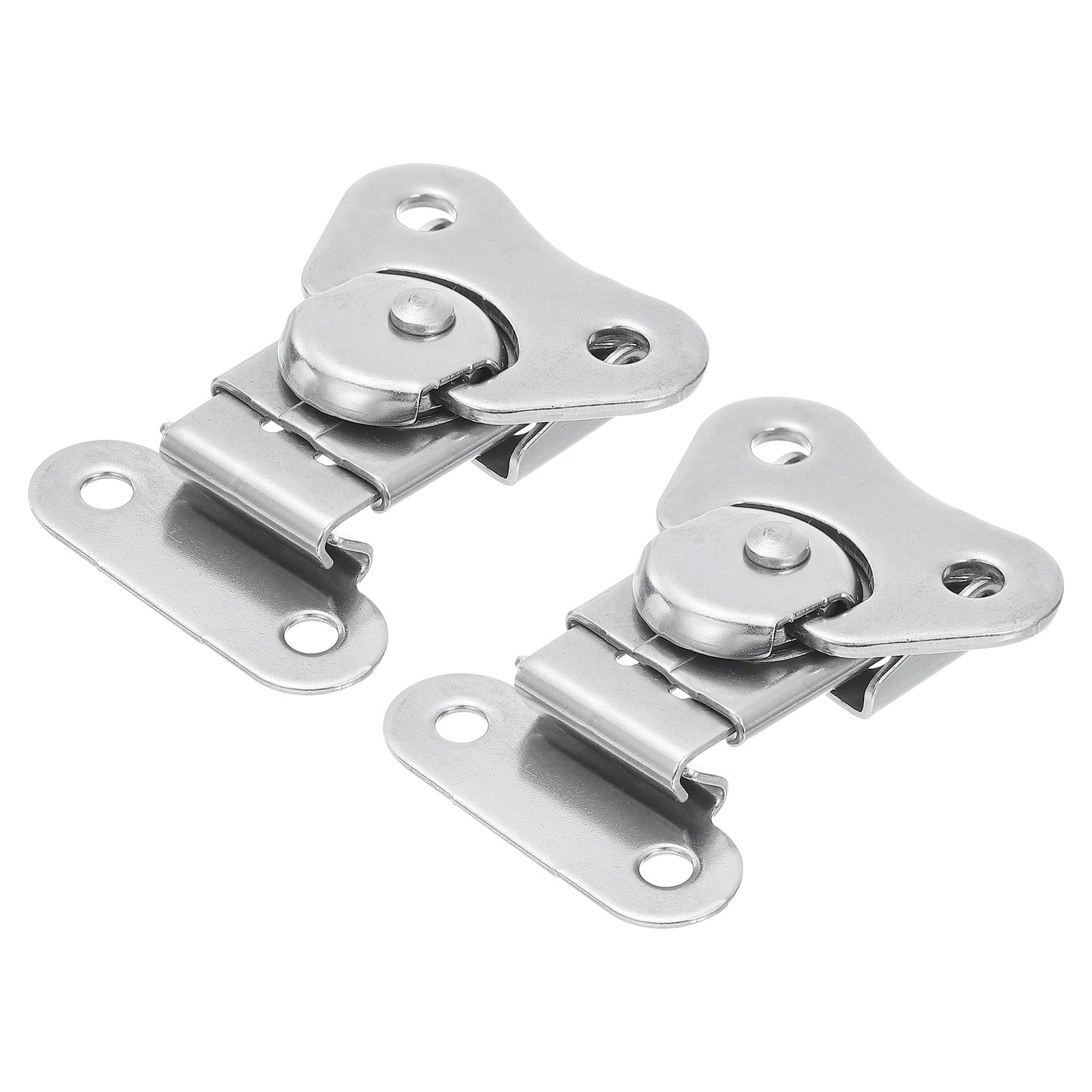 Uxcell 2Pcs Butterfly Twist Latch, 2 Inch Stainless Steel Spring Loaded ...