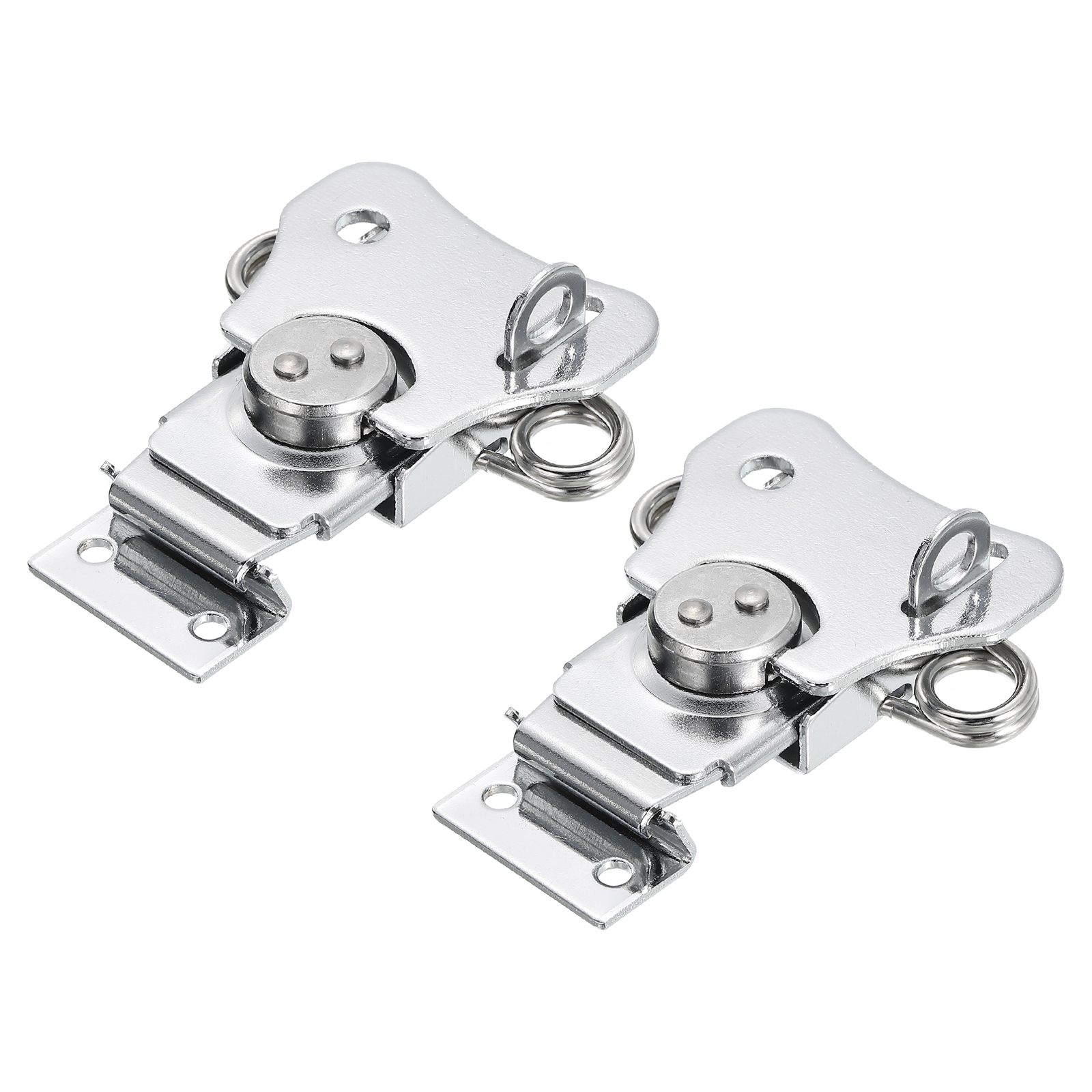 Uxcell 2Pcs Butterfly Twist Latch, 3 Inch Alloy Spring Loaded Twist ...