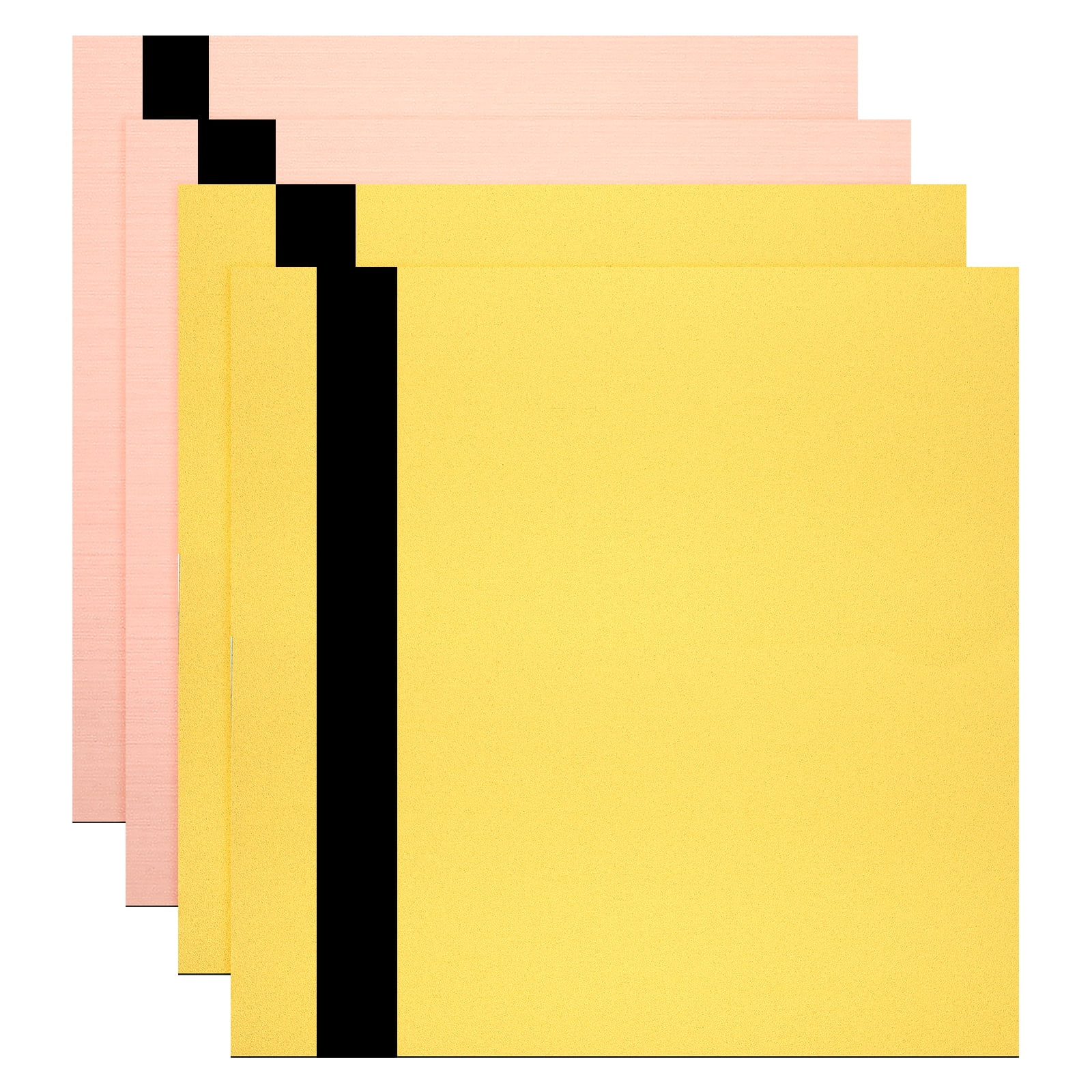 Uxcell 2Pcs Laser Engraving Sheet, 11.8x11.8" Double Color ABS Plastic ...