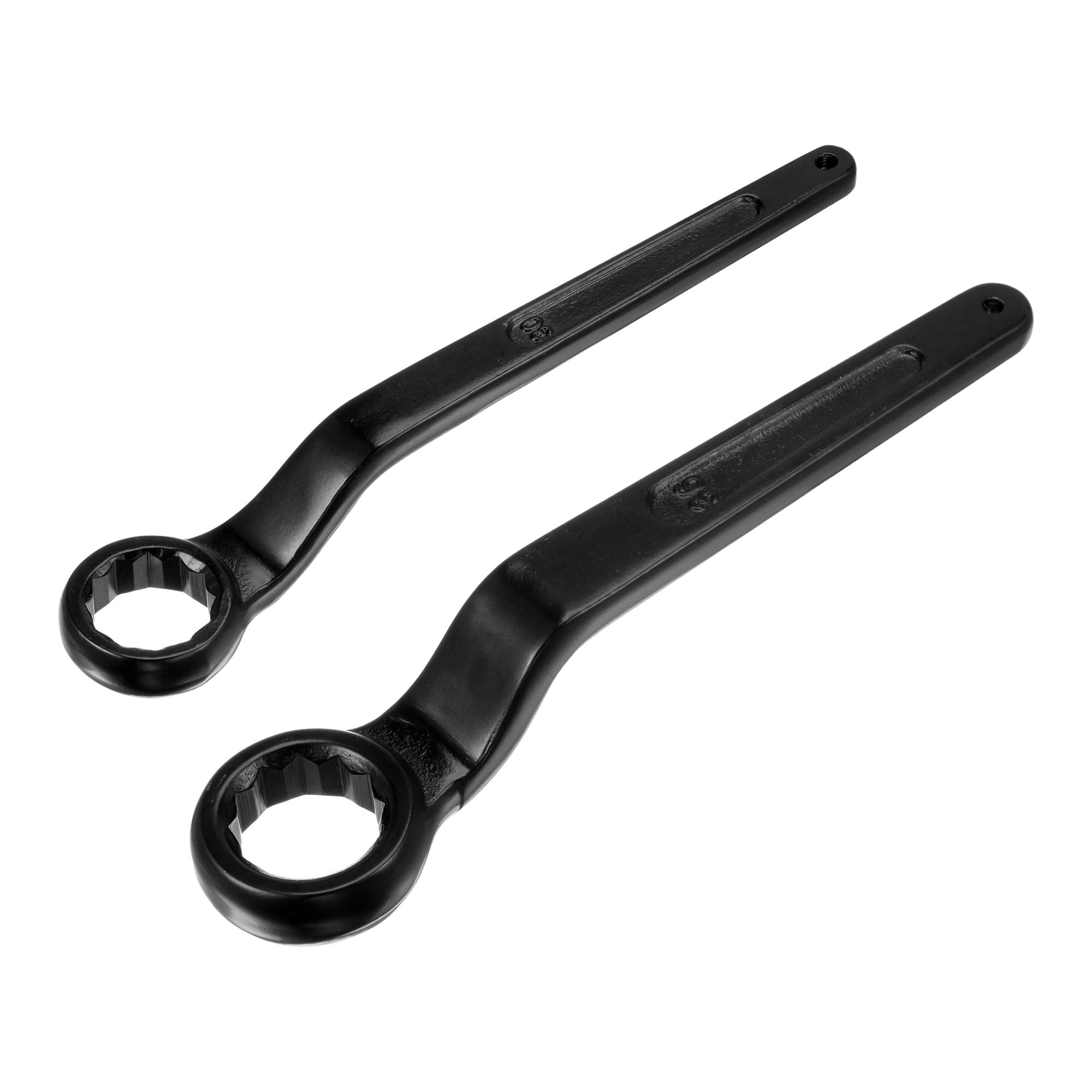 Uxcell 2Pcs Offset Box End Ring Type Wrench 36mm 30mm High-carbon Steel ...