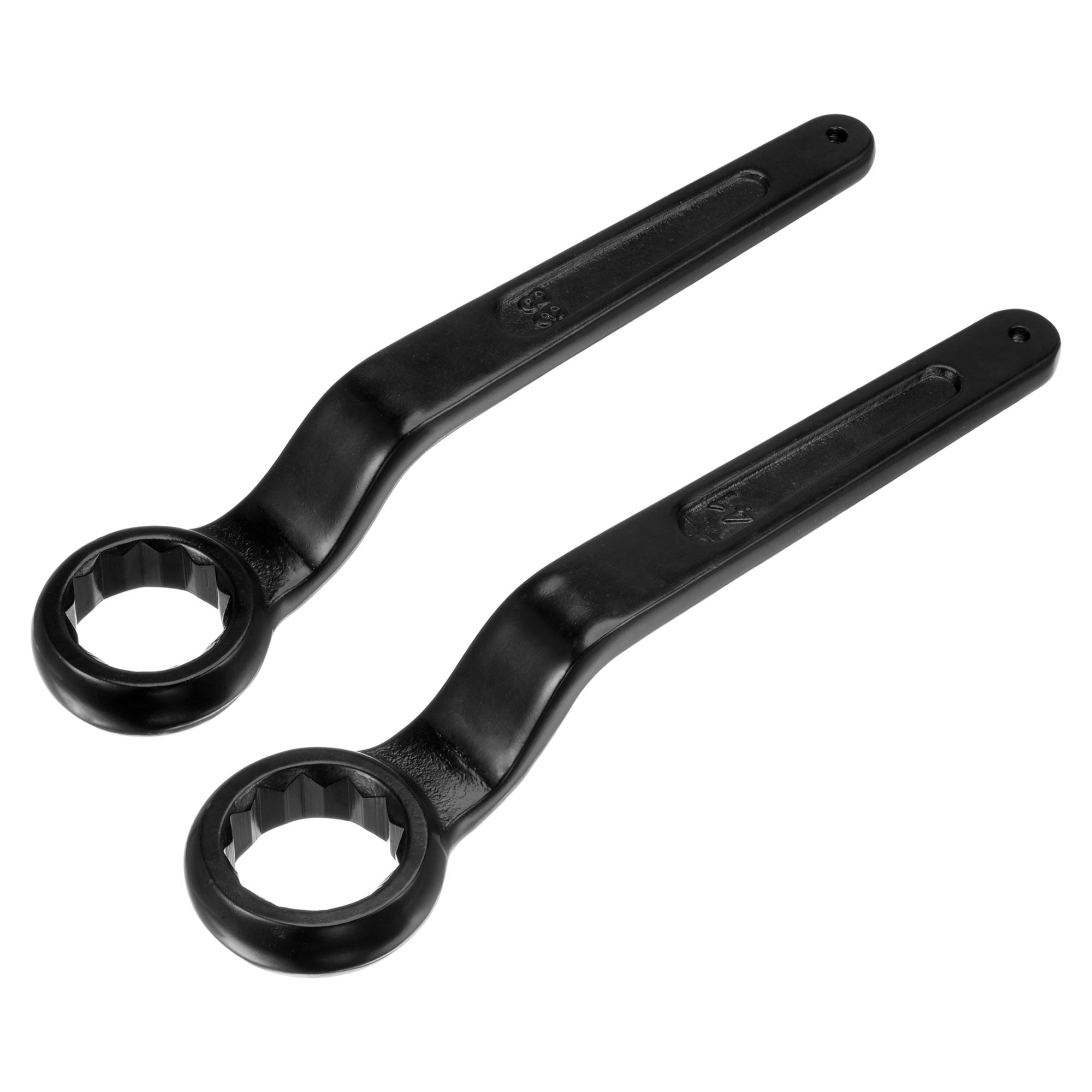 Uxcell 2Pcs Offset Box End Ring Type Wrench 41mm 38mm High-carbon Steel ...
