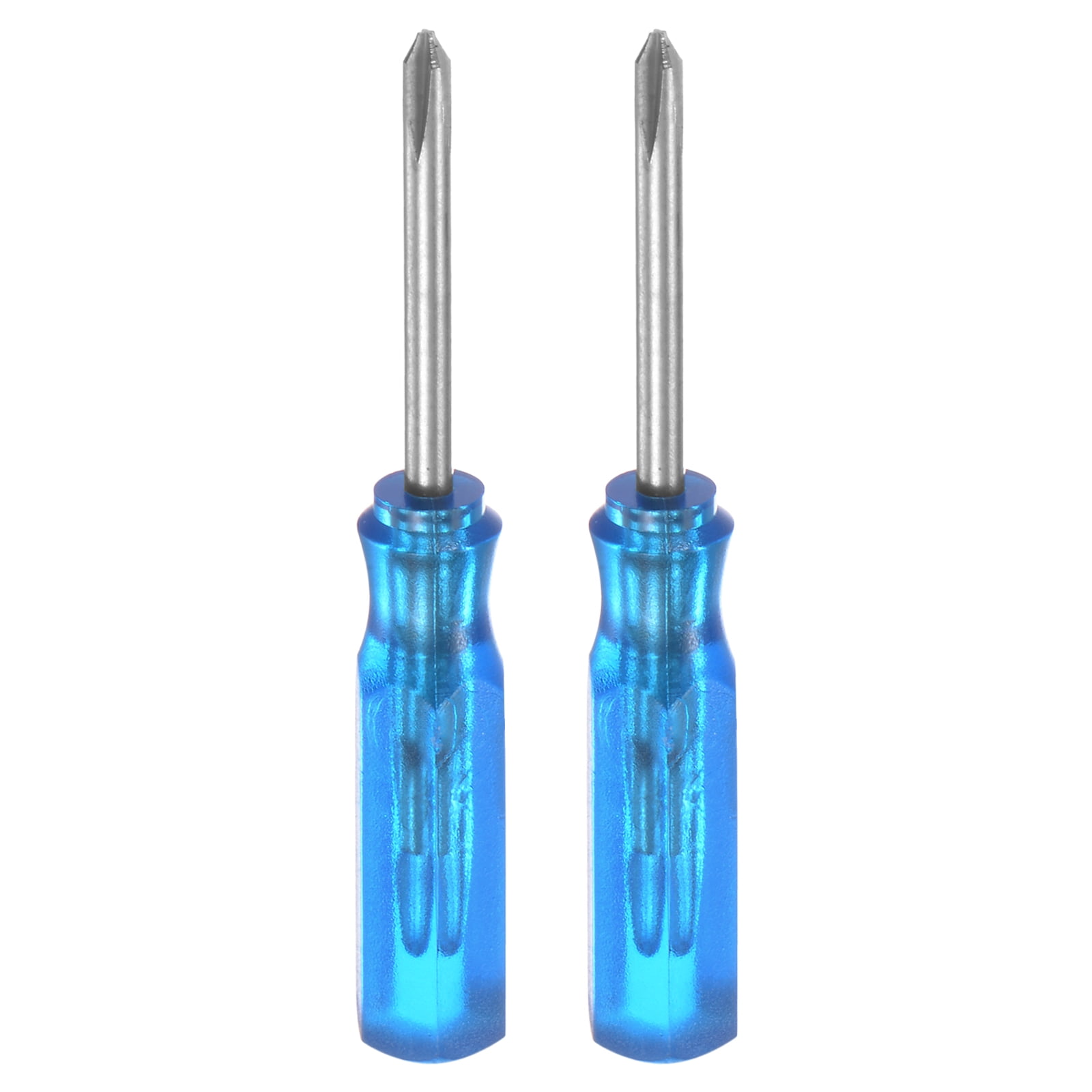 Uxcell 2Pcs PH0 Mini Phillips Screwdriver 2mm Magnetic Cross Head 45mm ...