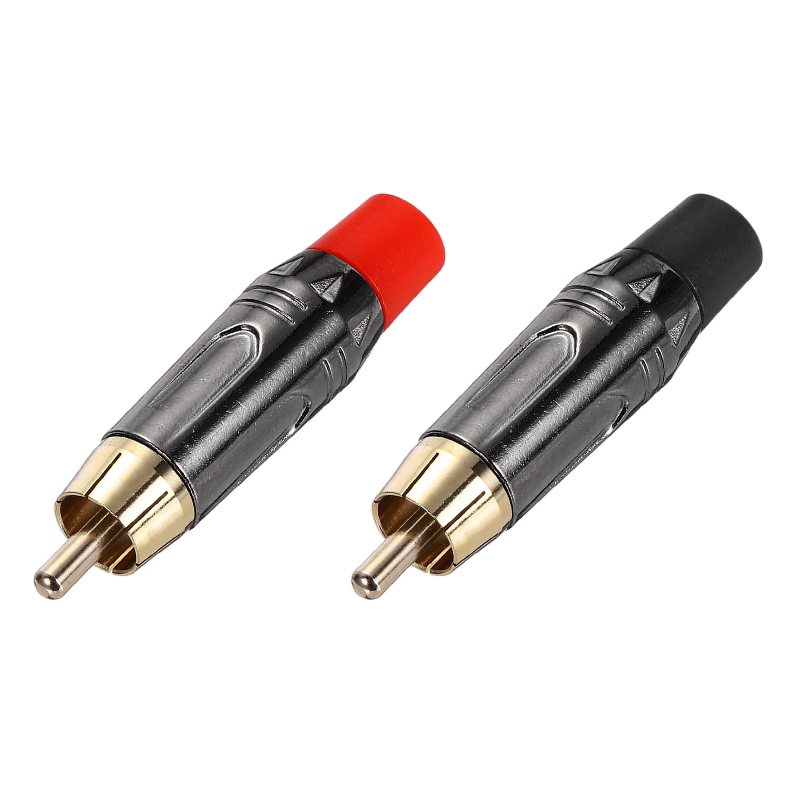 2PcsRCA male plugs/connector/adapter, Speaker Wire Connector, RCA ...