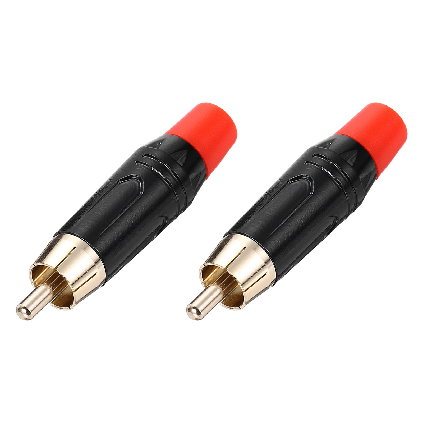 2PcsRCA male plugs/connector/adapter, Speaker Wire Connector, RCA ...