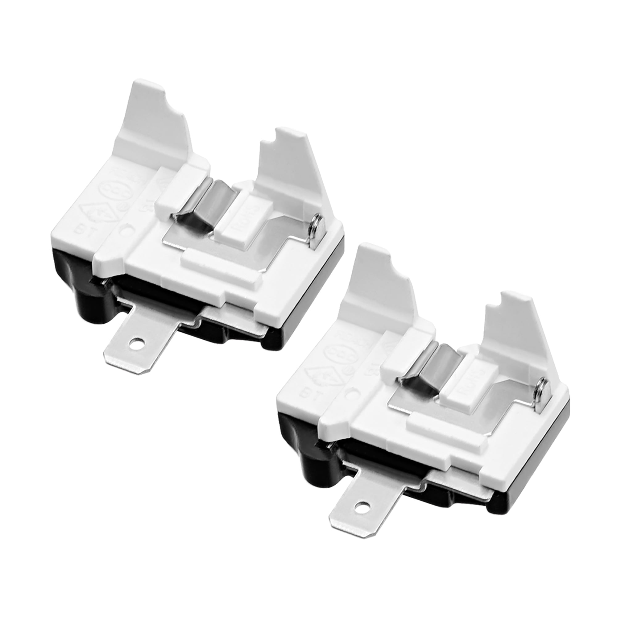Uxcell 2Pcs Refrigerator Overload Protector Compressor Replacement Part ...