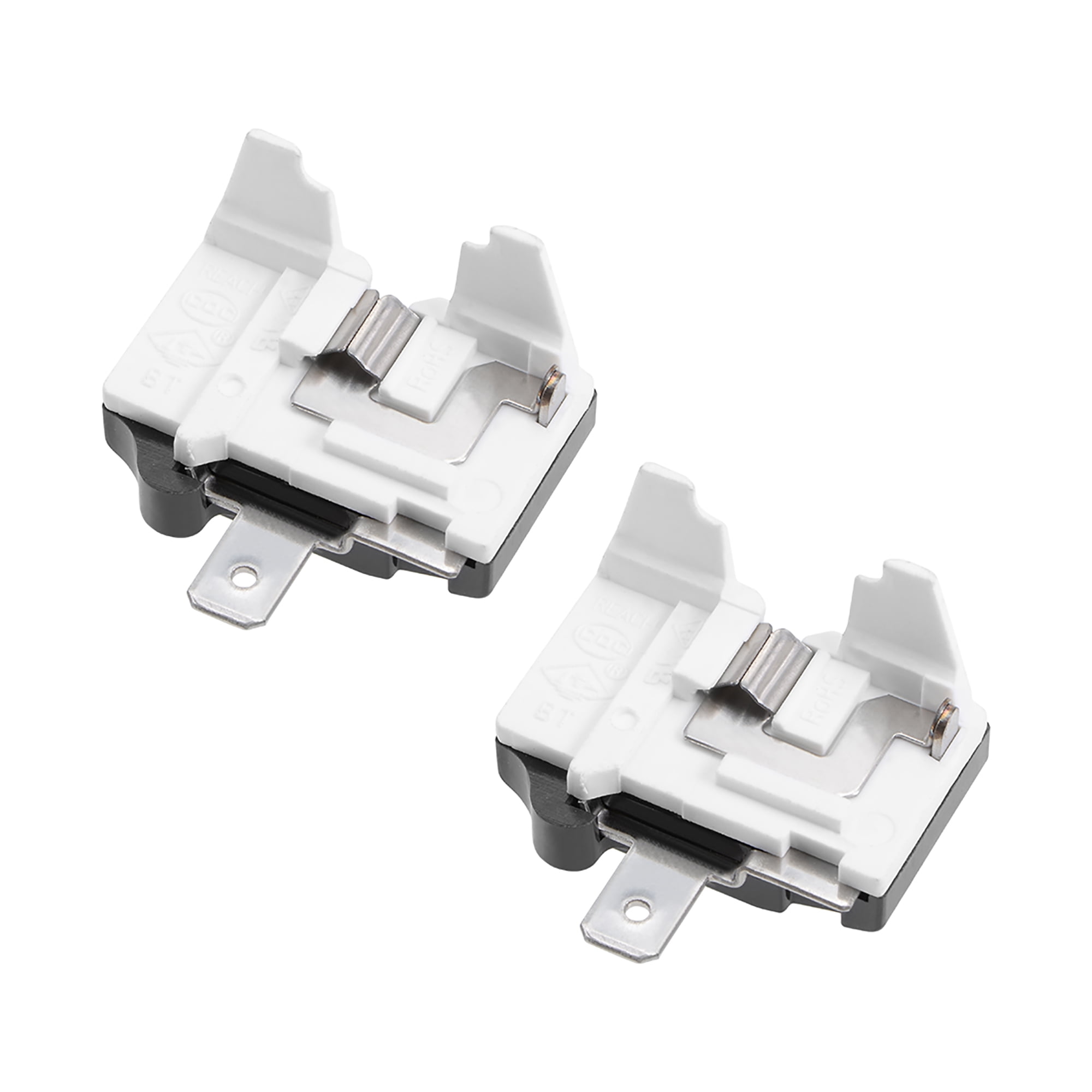 Uxcell 2Pcs Refrigerator Thermal Overload Protector 1/2HP 375W Freezer ...