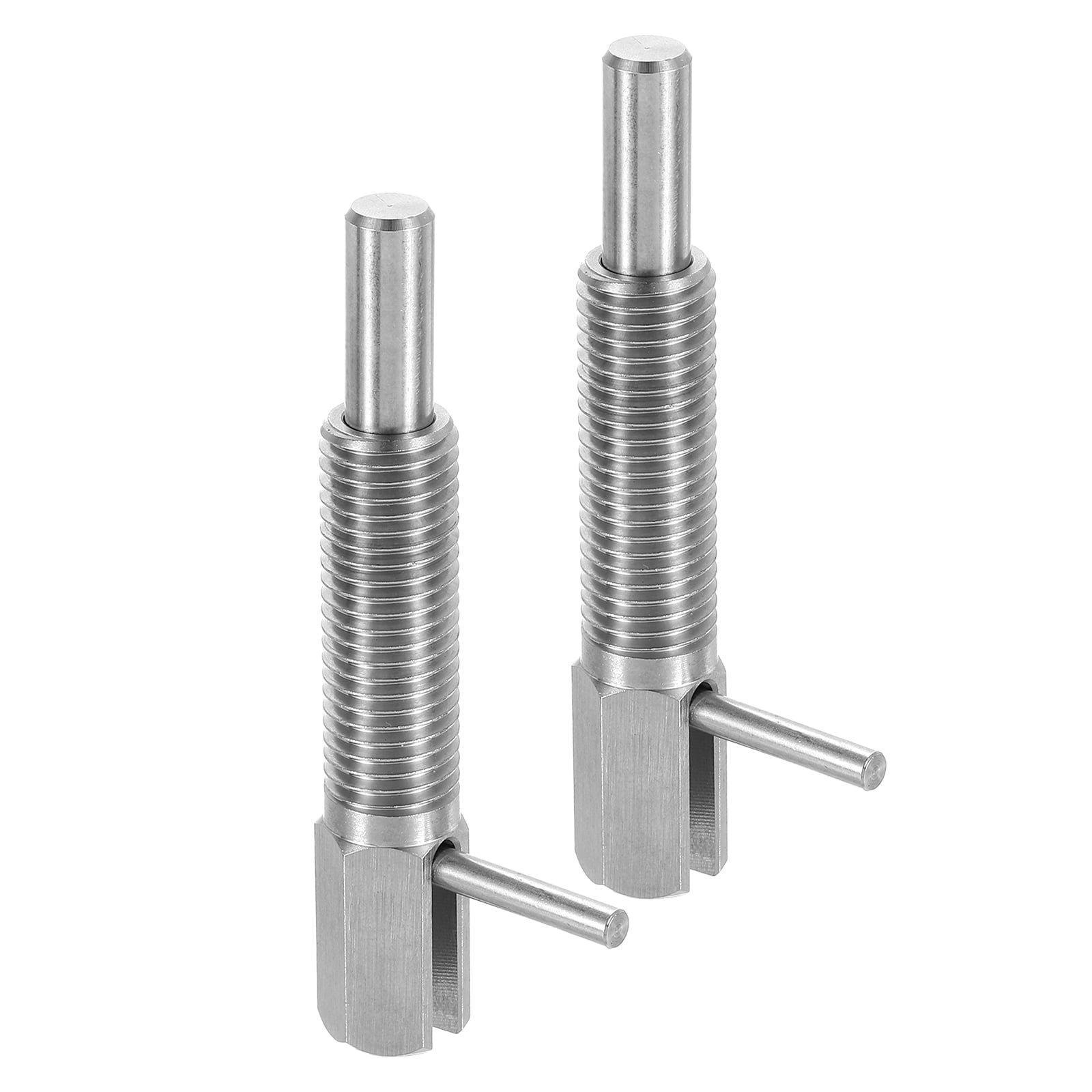 Uxcell Retractable Indexing Plunger Pin, l Spring Plunger Stainless ...