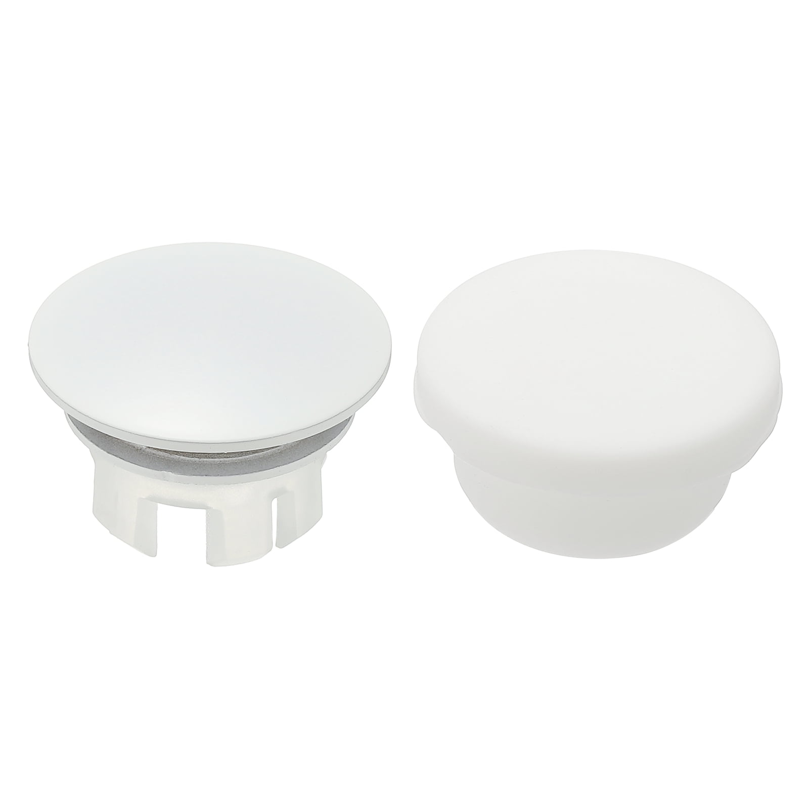 Uxcell 2Pcs Sink Overflow Ring, Universal Sink Overflow Drain Cover ...