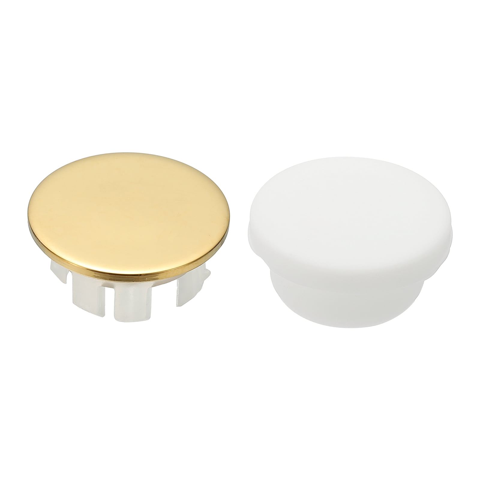 Uxcell 2Pcs Sink Overflow Ring, Universal Sink Overflow Drain Cover ...