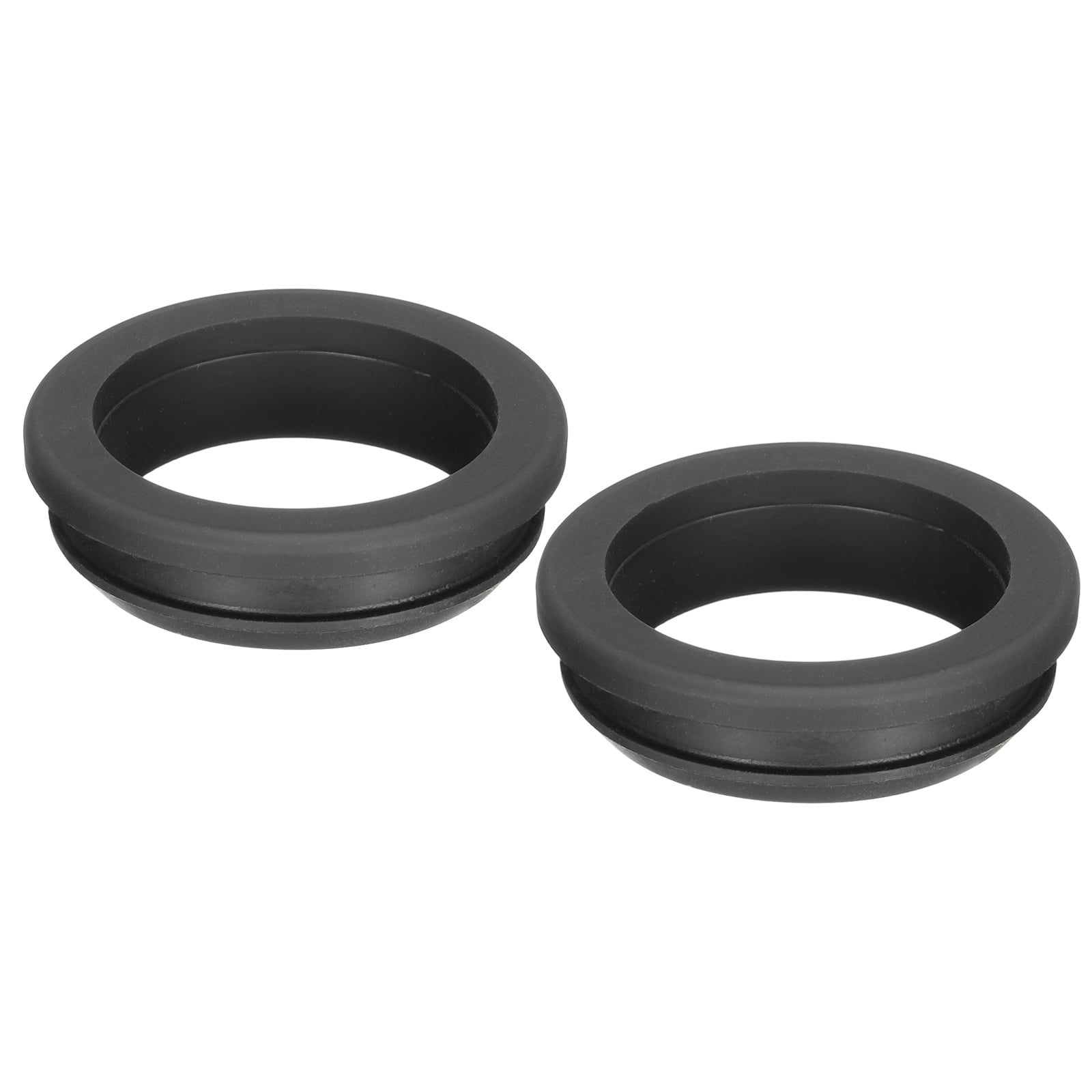 Uxcell 2Pcs Snap Rubber Grommet Plug Mount Dia 40.6mm ID 34.5mm Seal ...
