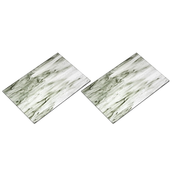 Uxcell 2Pcs Stained Glass Sheet Mosaic Tile Stained Glass Sheets for ...