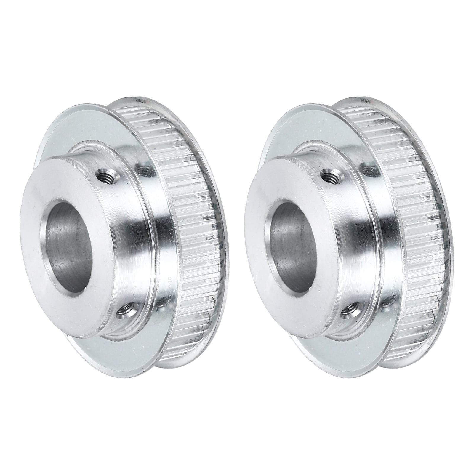 Uxcell 2Pcs Timing Belt Pulley Aluminum Idler Pulley XL40 Teeth 13/16 ...