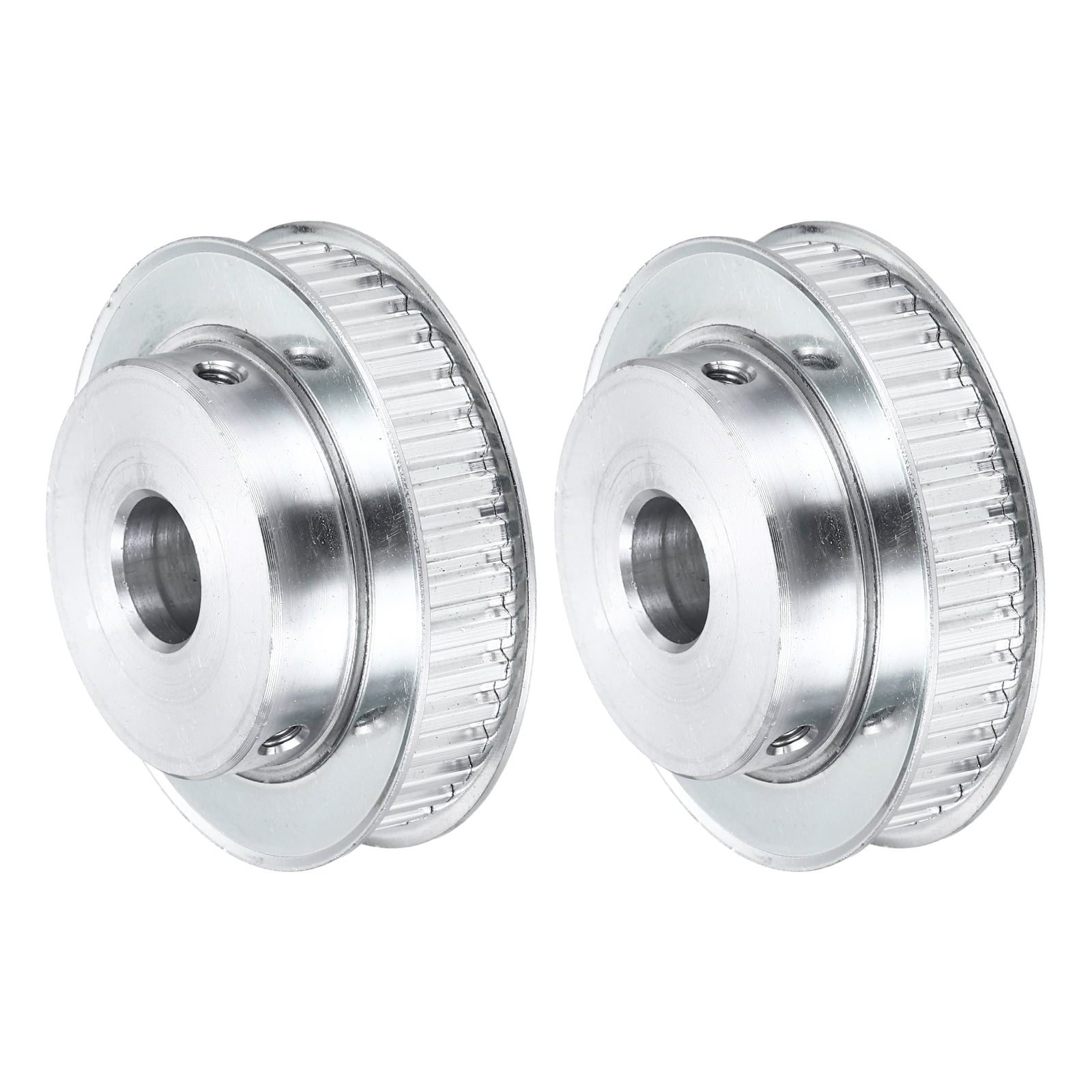 Uxcell 2Pcs Timing Belt Pulley Aluminum Idler Pulley XL40 Teeth 9/16 ...