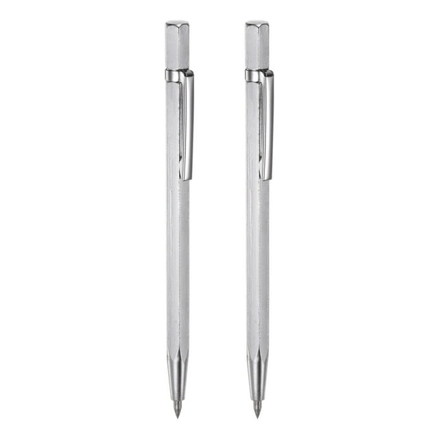 Uxcell 2Pcs Tungsten Carbide Tip Scriber with Clip Alloy Etching Pen ...