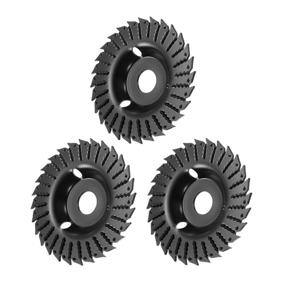 Uxcell 2Pcs Wood Carving Disk 5" Carbon Steel Cutting Grinder Wheel for ...