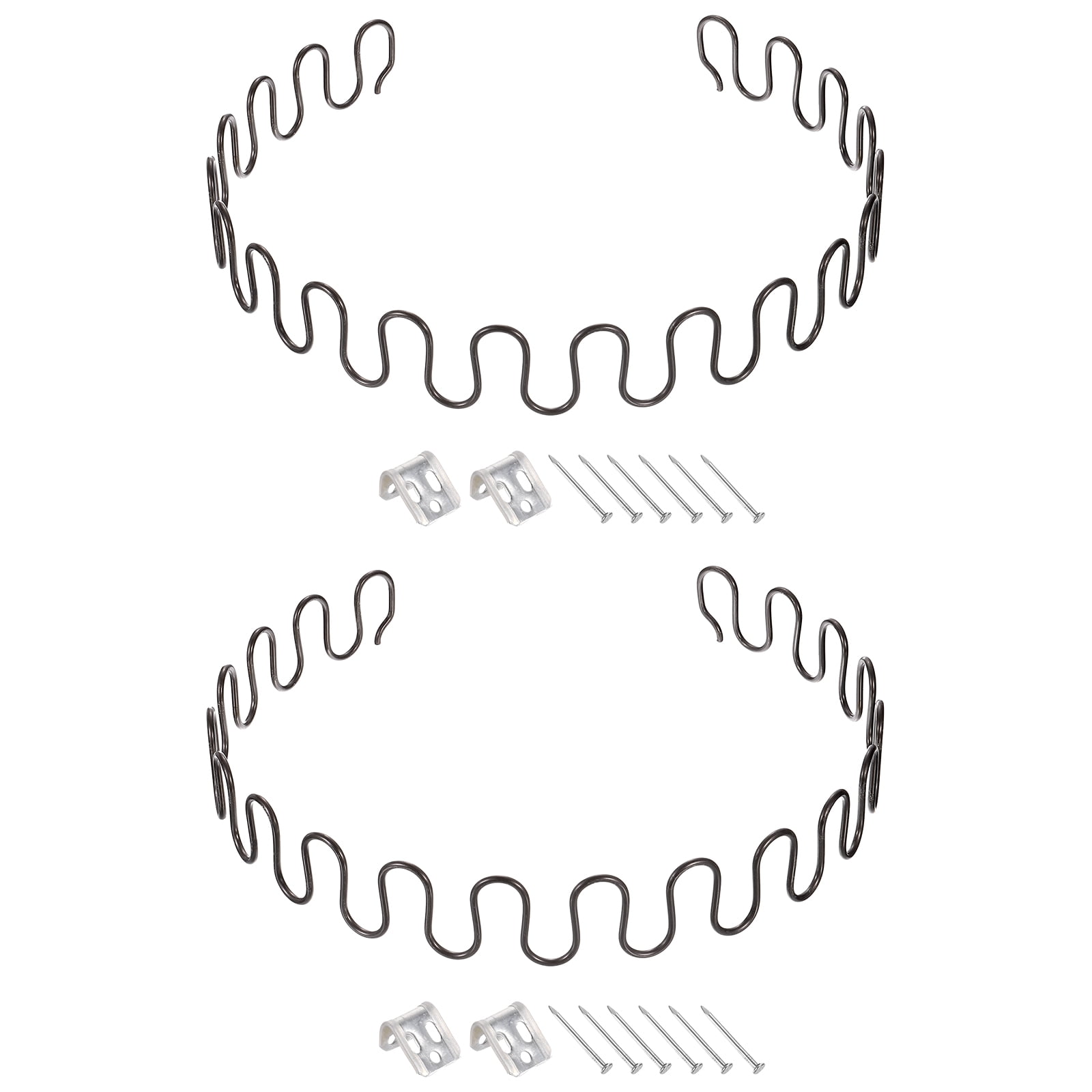 Uxcell 2Sets Upholstery Spring Replacement Kits, 33.46" Sagging ...