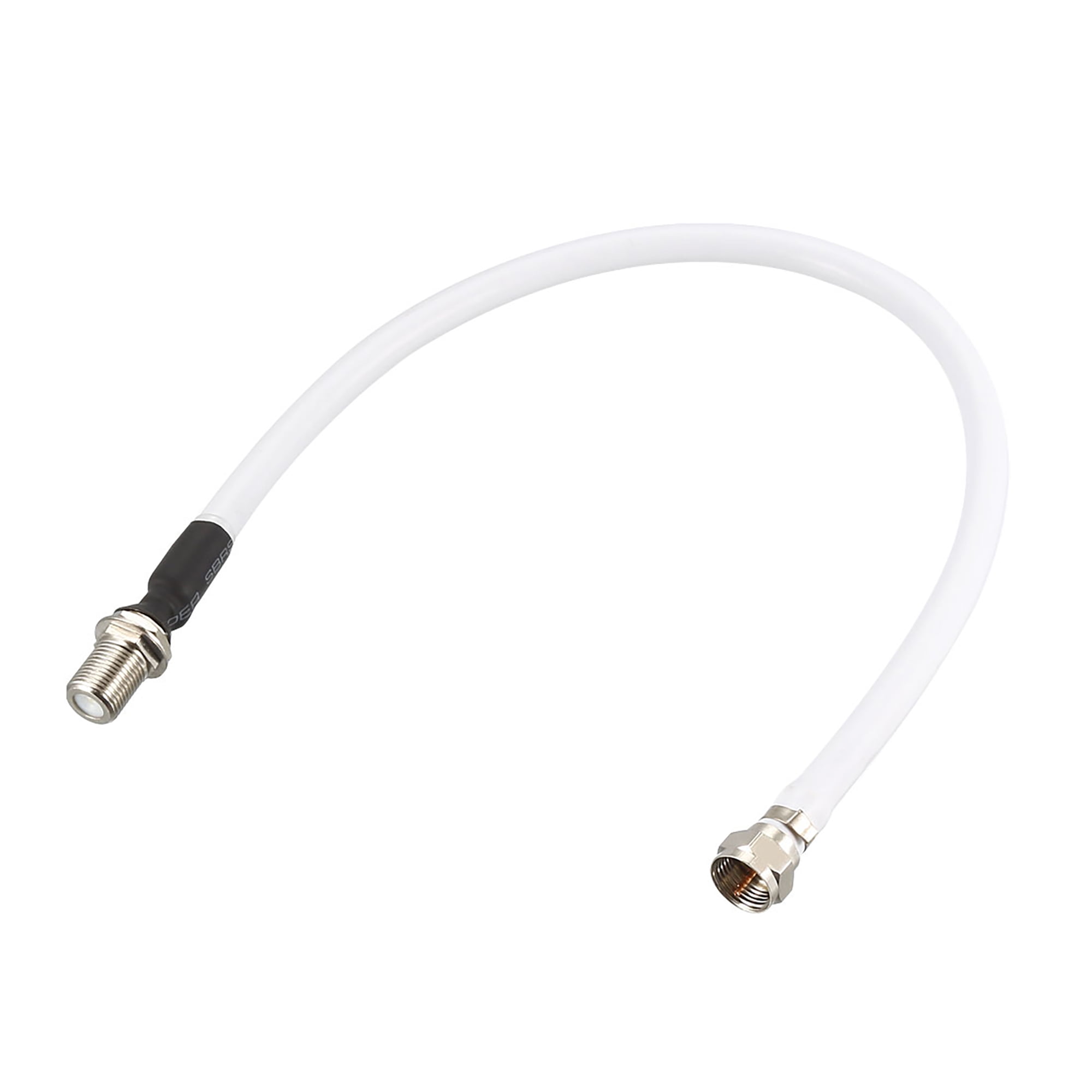 Uxcell 1pcs RG6 F Type Male to F Type Female Short Size Coaxial Cable ...