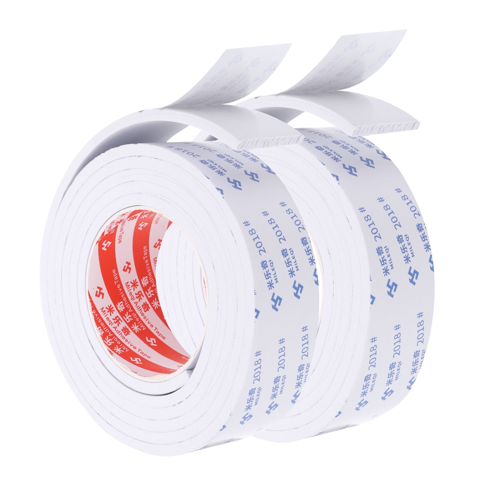 Uxcell 2m/6.6ft Sealing Foam Tape 4cm Wide 5mm Thick Single Sided ...