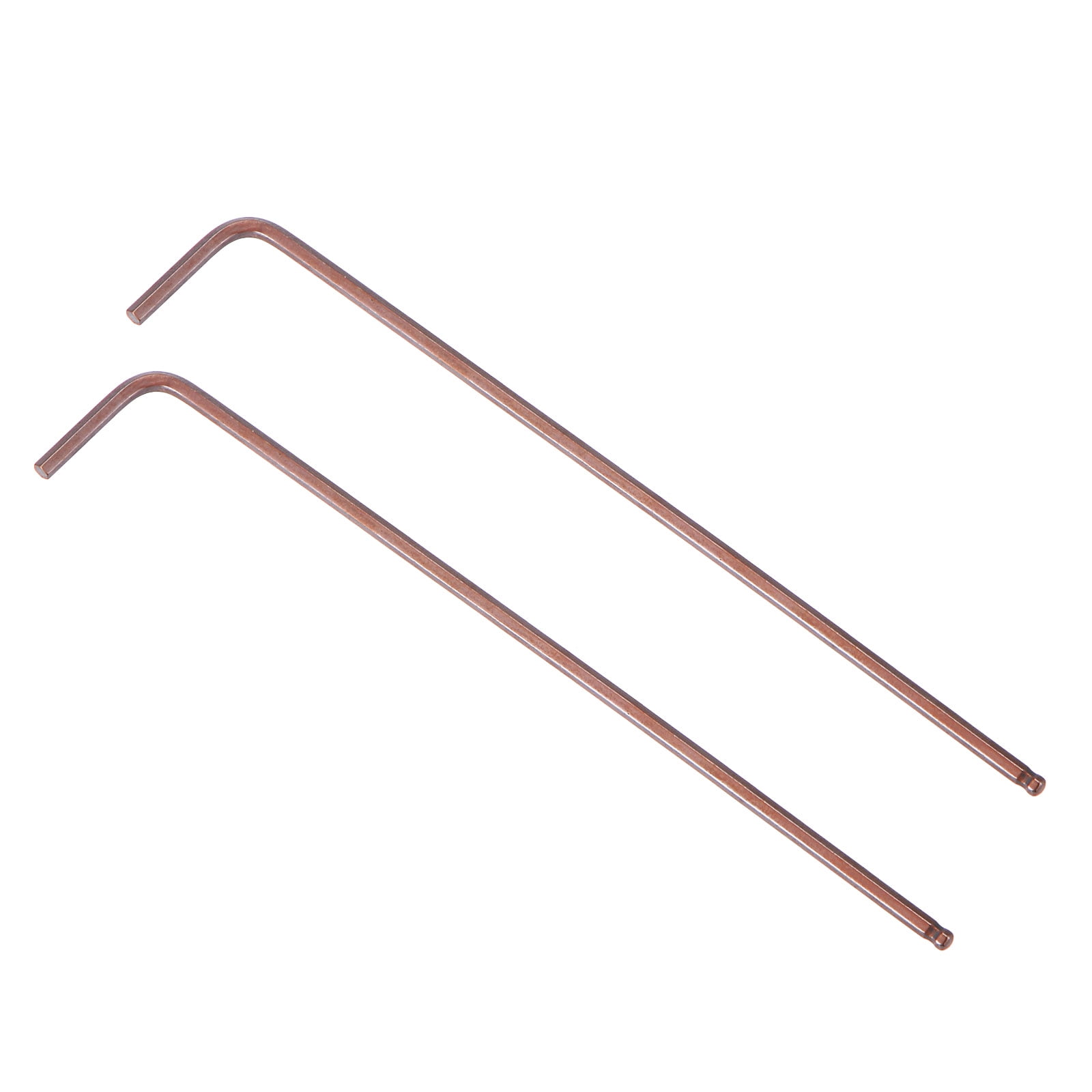 Uxcell 2mm Ball End Hex Wrench, L Shaped Long Arm S2 Steel Repairing ...