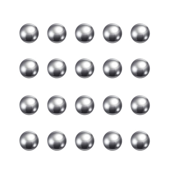 Uxcell 2mm Bearing Balls 304 Stainless Steel G100 Precision Balls 2000 ...