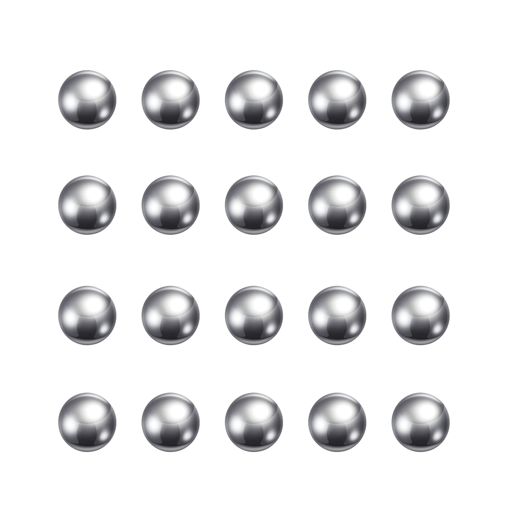 Uxcell 2mm Bearing Balls 304 Stainless Steel G100 Precision Balls 5000 ...
