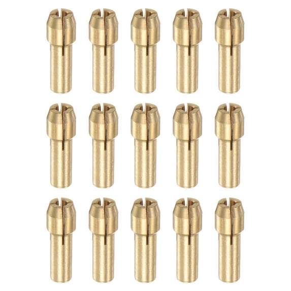 Uxcell 2mm Brass Drill Chucks Collet Bit Sets for Rotary Tools, 4.3mm ...