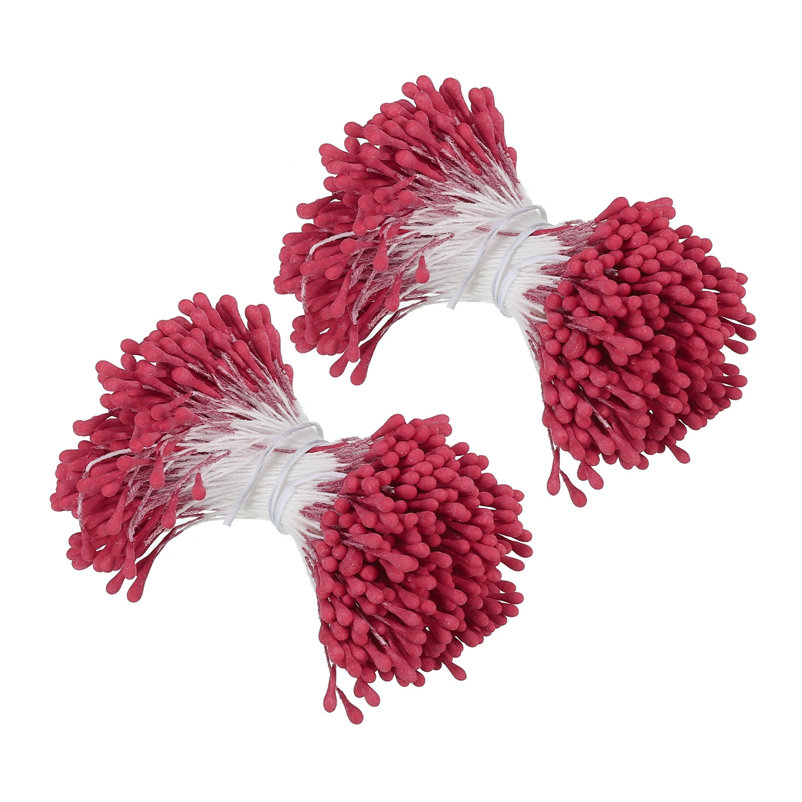 Uxcell 2mm Double Heads Flower Stamen Artificial Flower Stamen Pistil ...