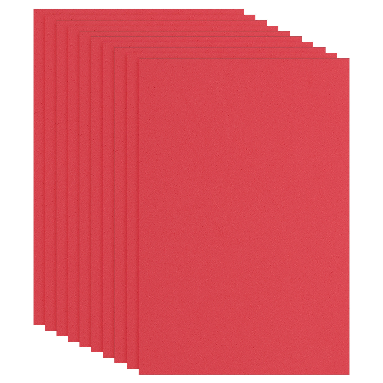 Uxcell 10 Pcs Red EVA Foam Sheet, 12 x 8 Inch 2mm Thick Foam Sheets for ...