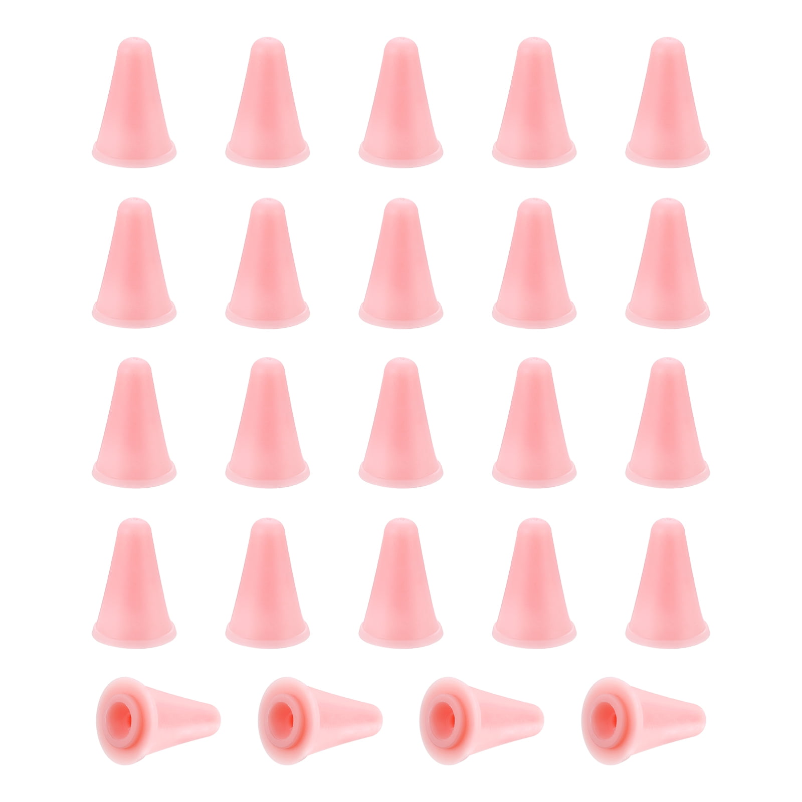 Uxcell 2mm Knitting Needle Point Protectors, 24 Pack Needle Tip ...