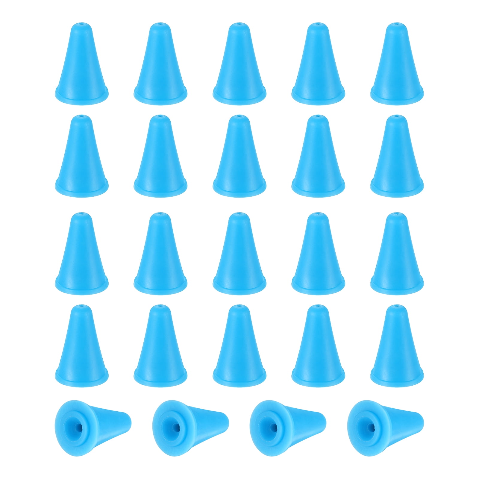 Uxcell 2mm Knitting Needle Point Protectors, 48 Pack Needle Tip ...