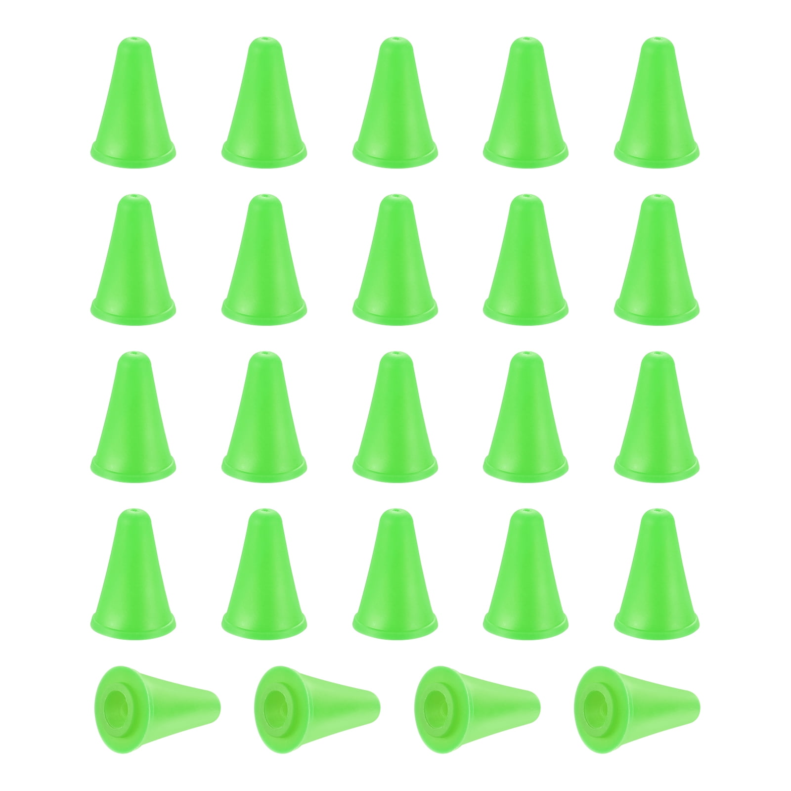 Uxcell 2mm Knitting Needle Point Protectors, 48 Pack Needle Tip ...