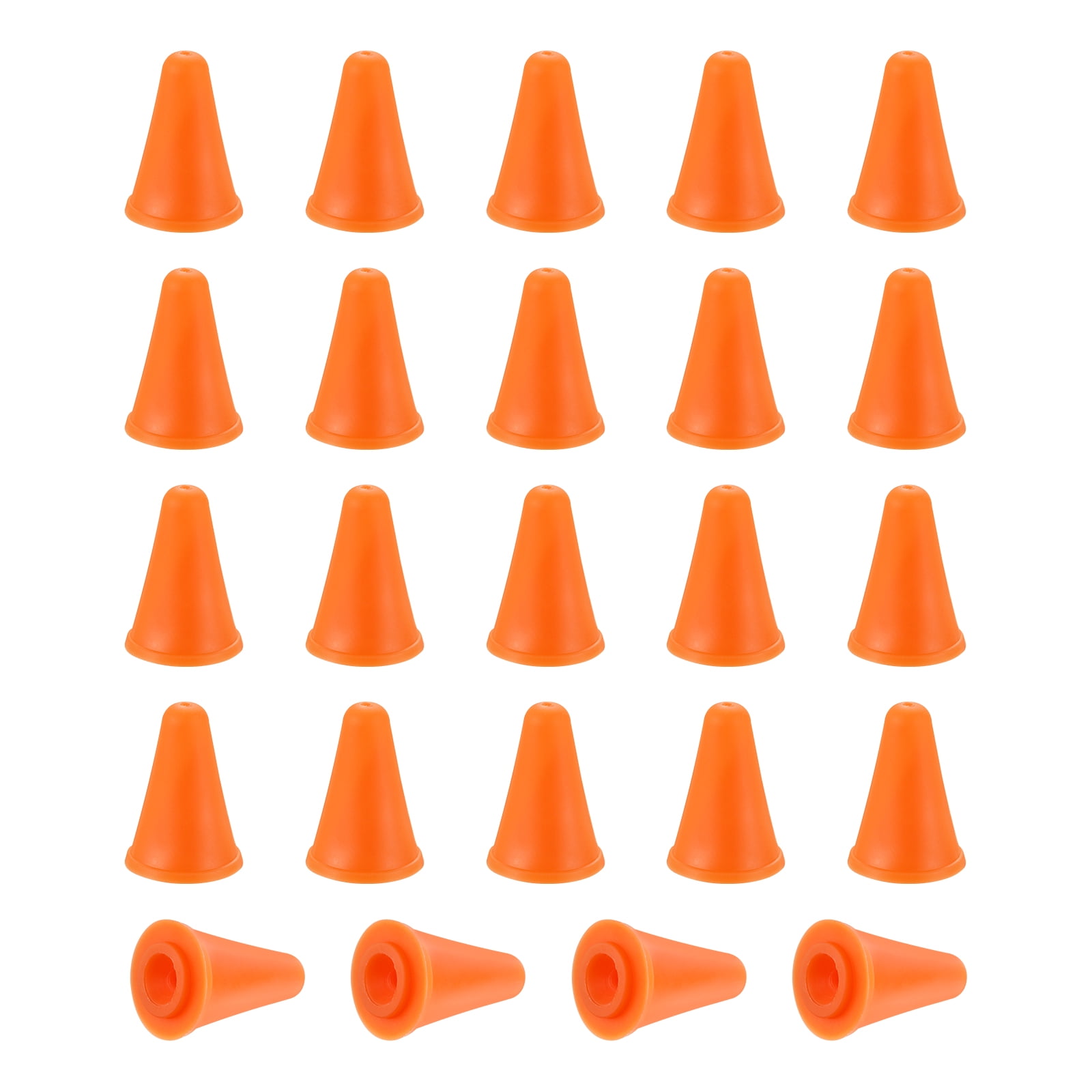 Uxcell 2mm Knitting Needle Point Protectors, 48 Pack Needle Tip ...