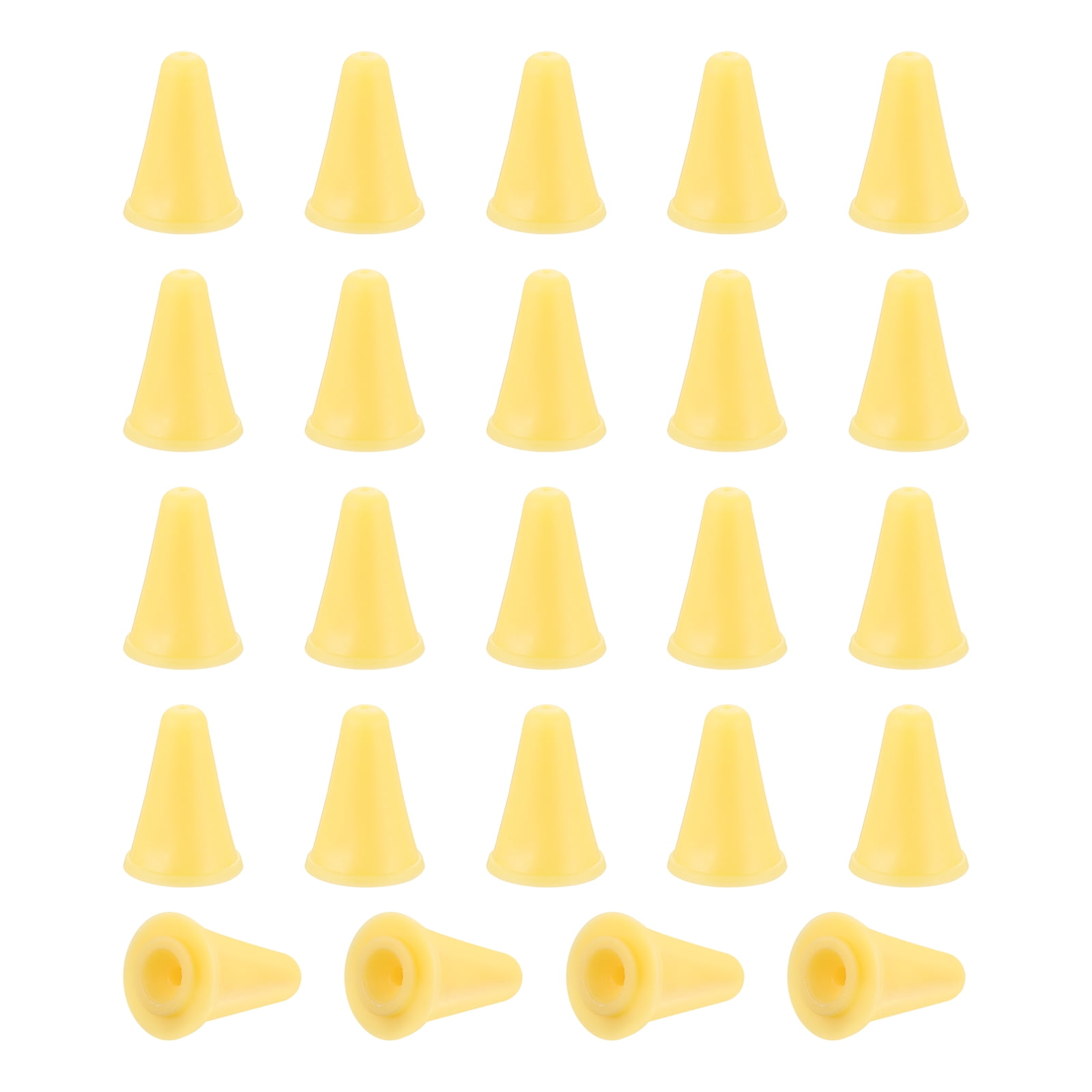 Uxcell 2mm Knitting Needle Point Protectors, 48 Pack Needle Tip ...