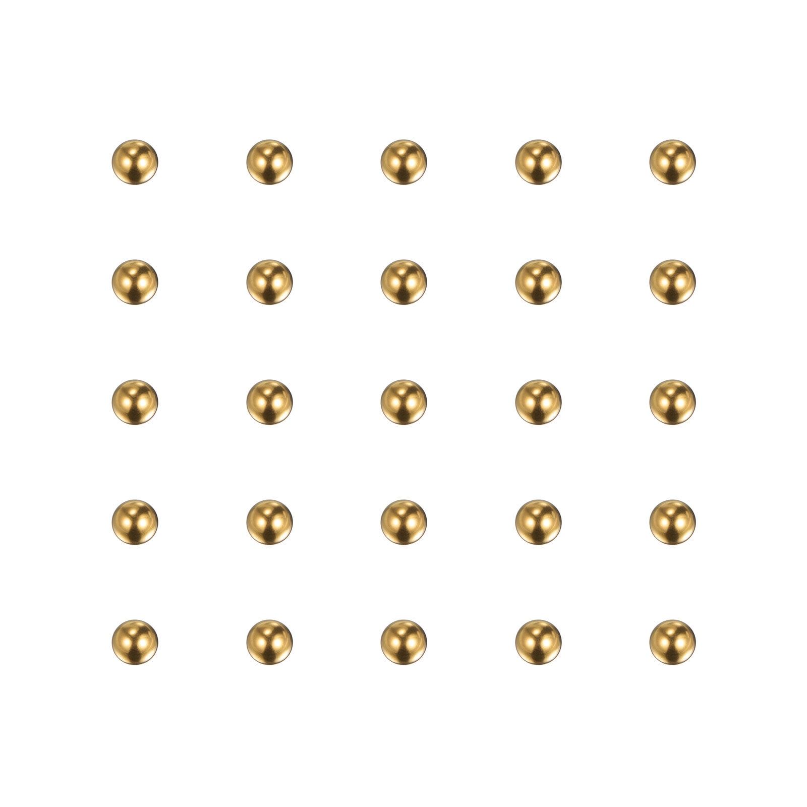Uxcell 2mm Precision Solid Brass Bearing Balls for Bearings Valves ...