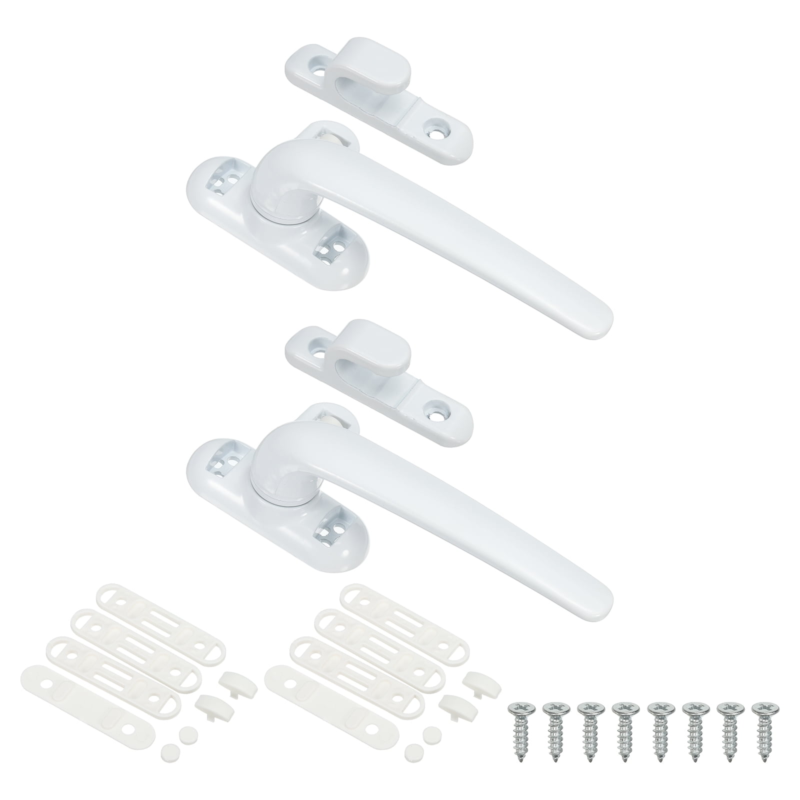 Uxcell 2pack Aluminum Alloy Window Handle Casement Window Lock for ...