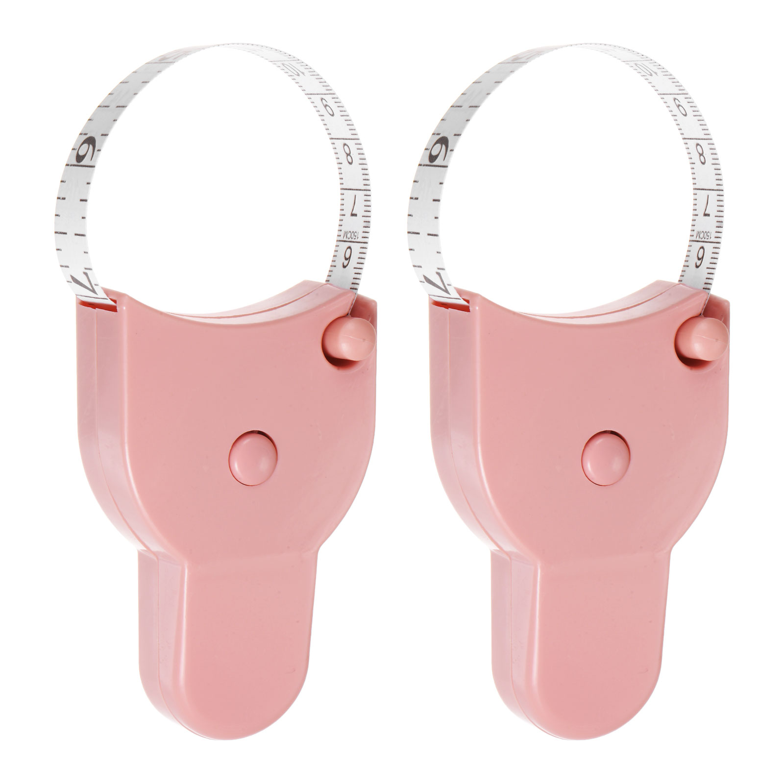 Uxcell 2pack Body Measure Tape 60" 150cm Automatic Telescopic Tape ...