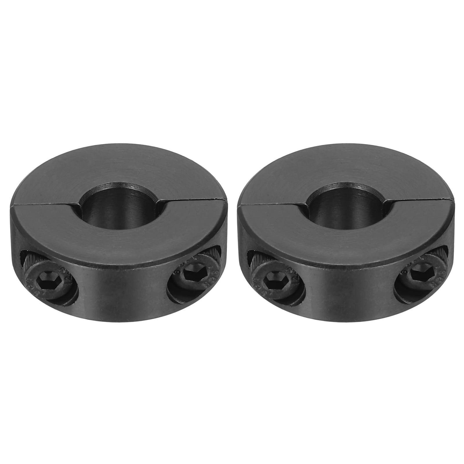 Uxcell 2pack Double Split Shaft Collars 10mm Bore, Two-Piece Clamping ...