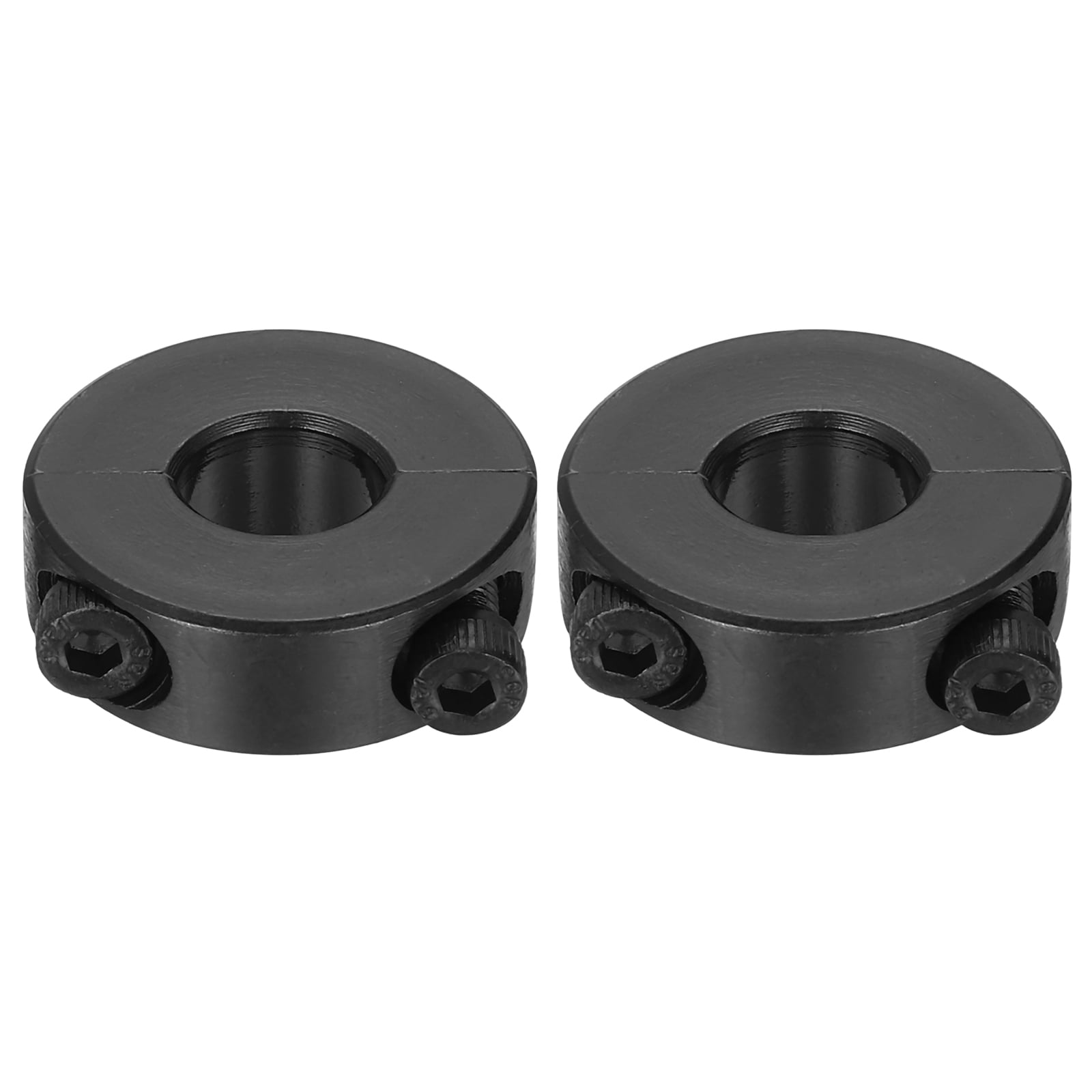 Uxcell 2pack Double Split Shaft Collars 12mm Bore, Two-Piece Clamping ...