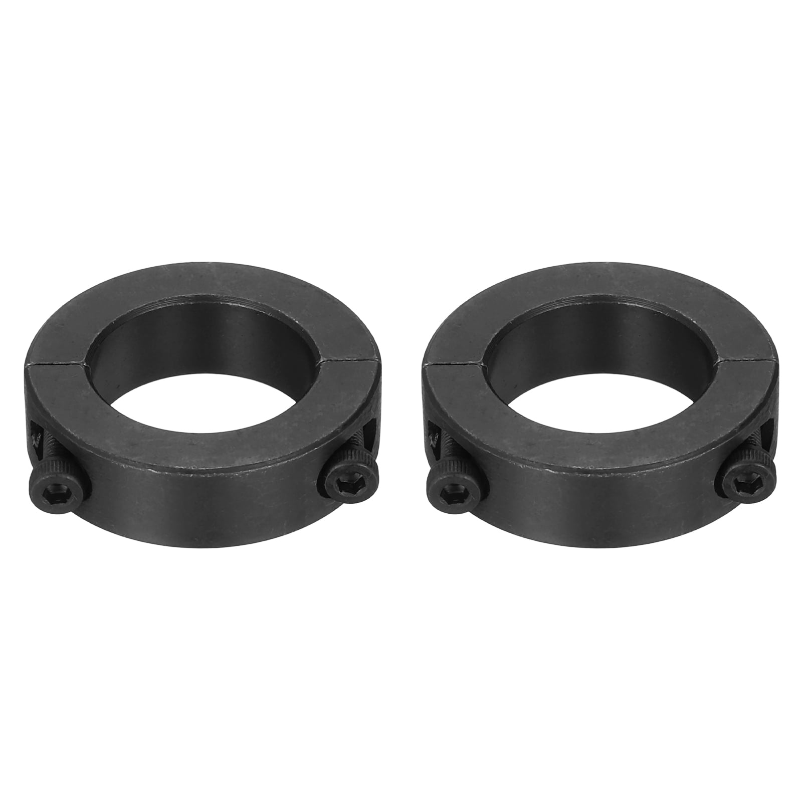 Uxcell 2pack Double Split Shaft Collars 22mm Bore, Two-Piece Clamping ...