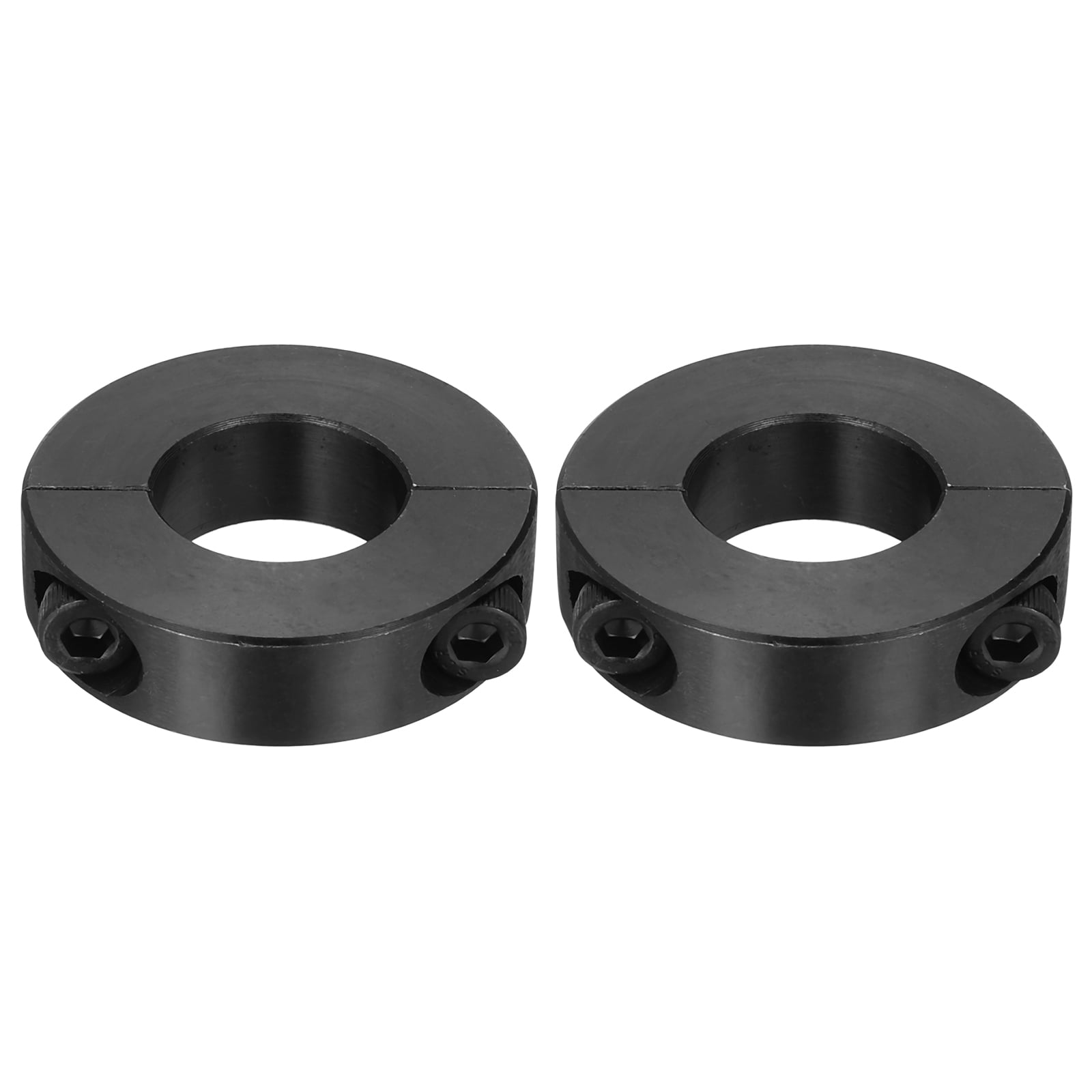 Uxcell 2pack Double Split Shaft Collars 22mm Bore, Two-Piece Clamping ...